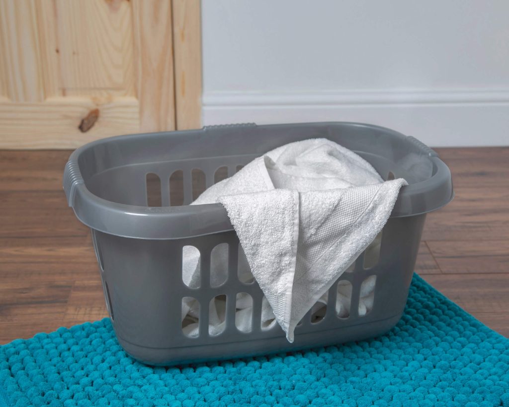 Casa Hipster Laundry Basket Silver - 10088 - What More UK