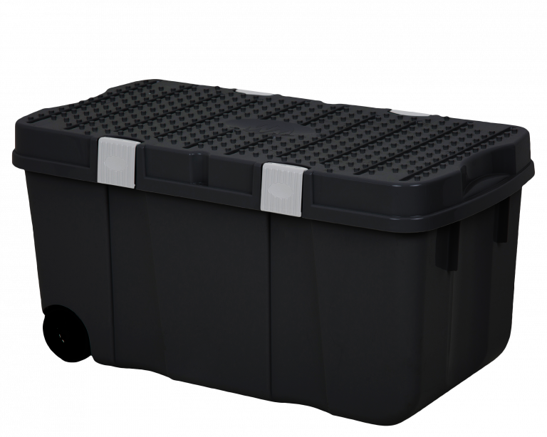 DIY 100L Tough Cart Recycled Black Upc Soft Grey Clips 10613 What More UK diy-100l-tough-cart-recycled-black-upc-soft-grey-clips-10613-what-more-uk