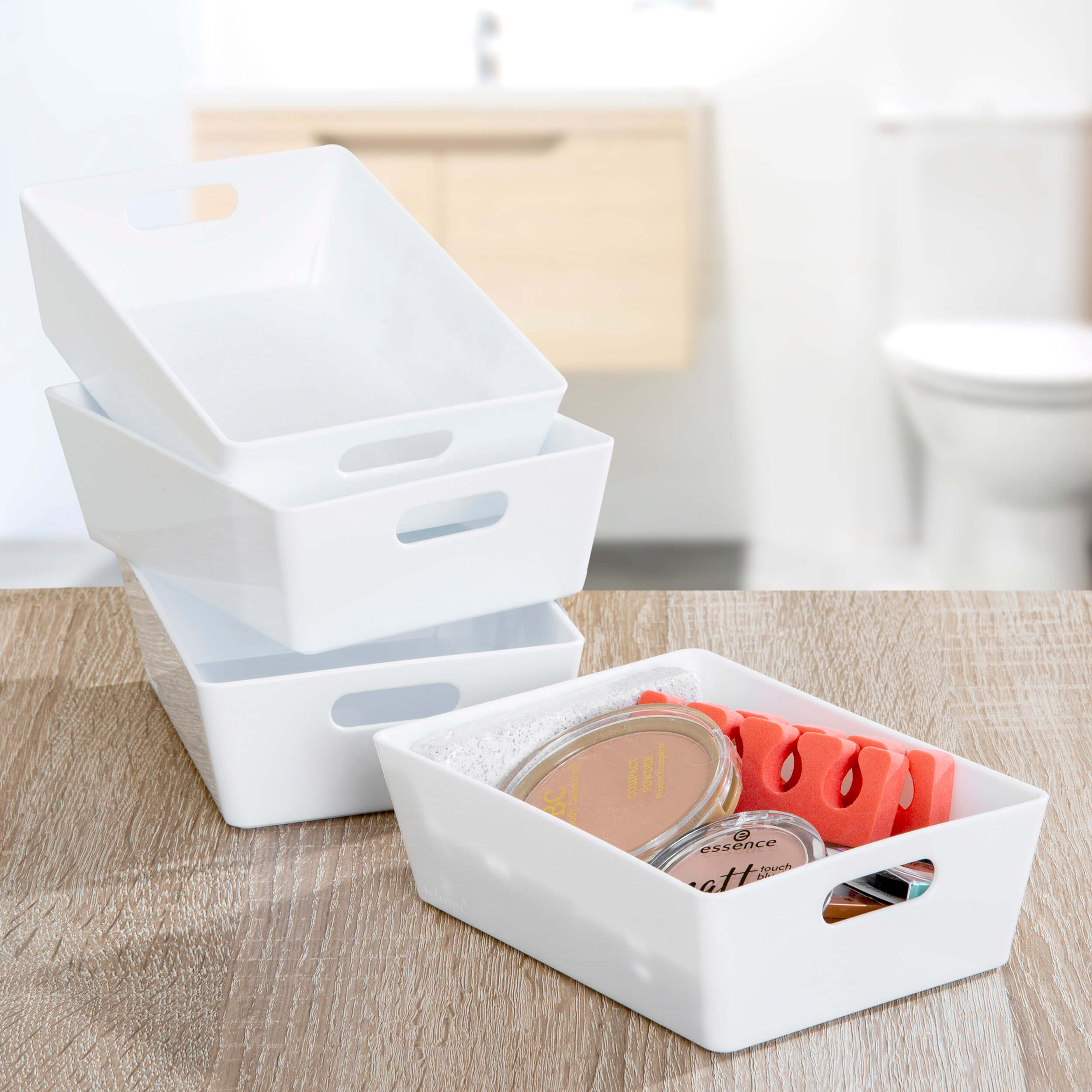 Studio Basket 3.01 Rectangular Ice White - 25525 - What More UK