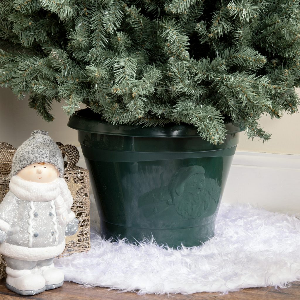 H390 Xmas Tree Tub Green - 411300 - What More UK