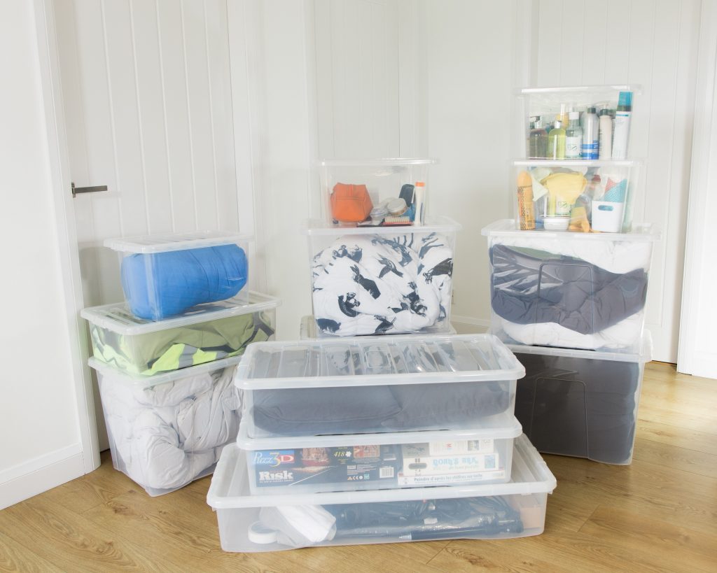 Crystal 32L U/bed Box & Lid Clear - 10860 - What More UK