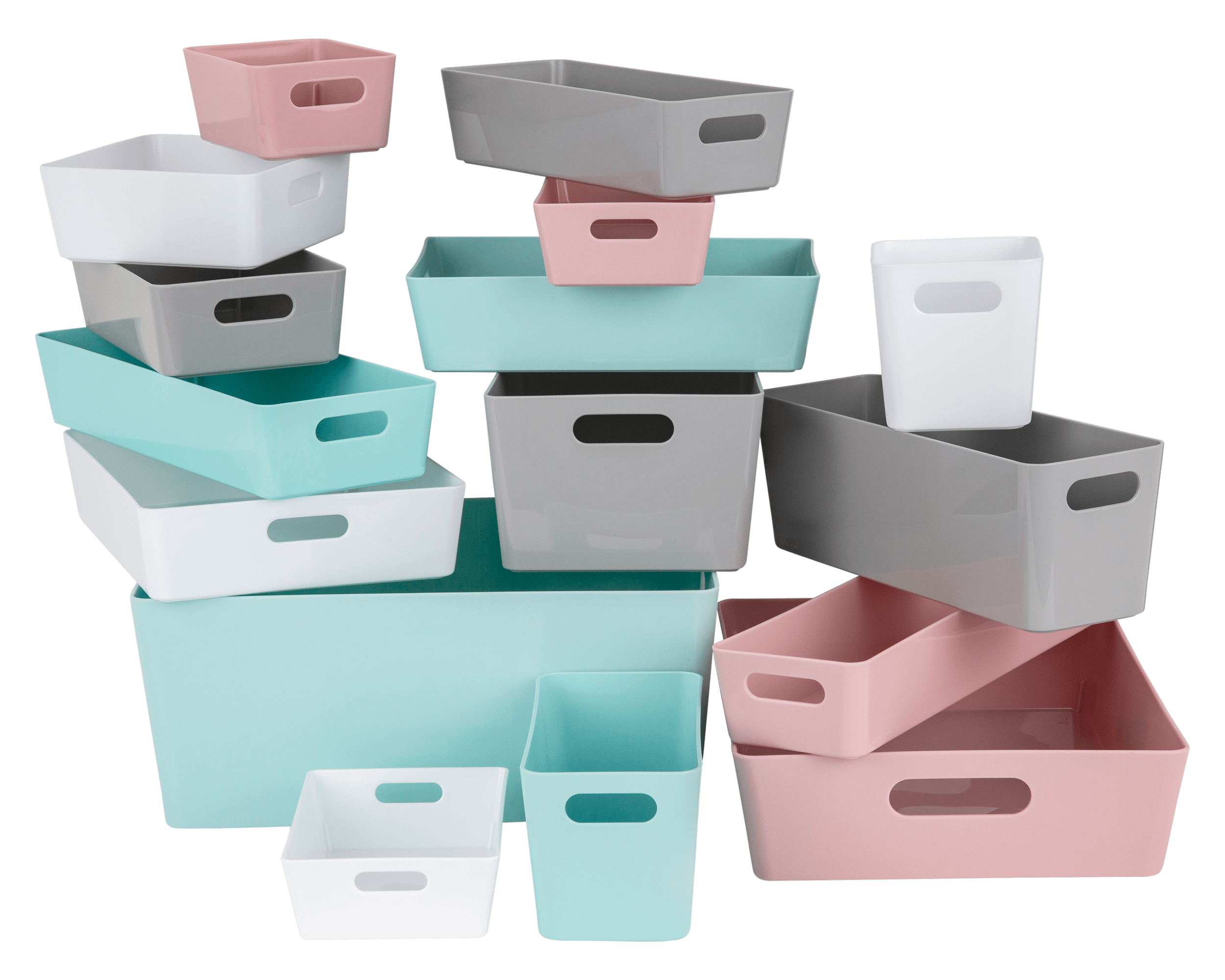 Studio Basket 1.01 Square Ice White - 25500 - What More UK
