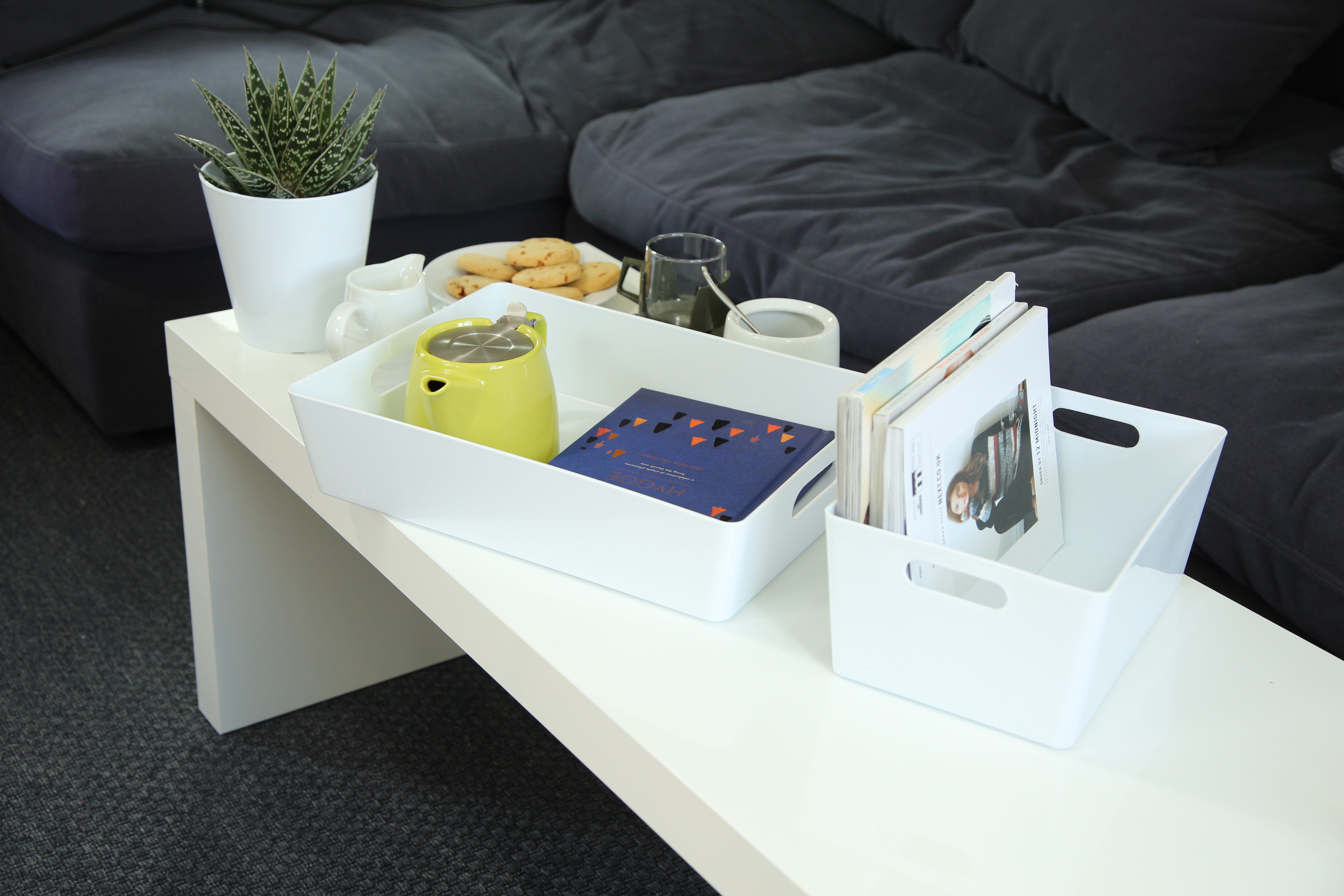 Studio Basket 4.02 Rectangular Cool Grey - 25577 - What More UK