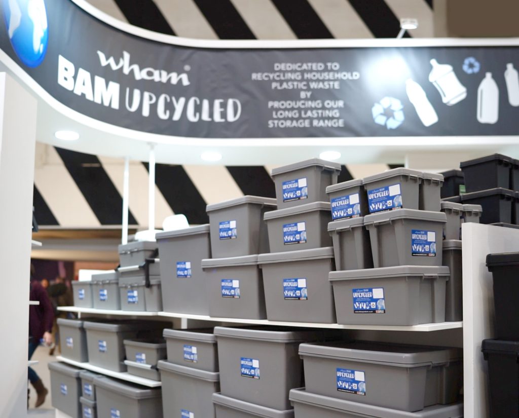 Launch of our upcycled single use plastic waste boxes - What More UK