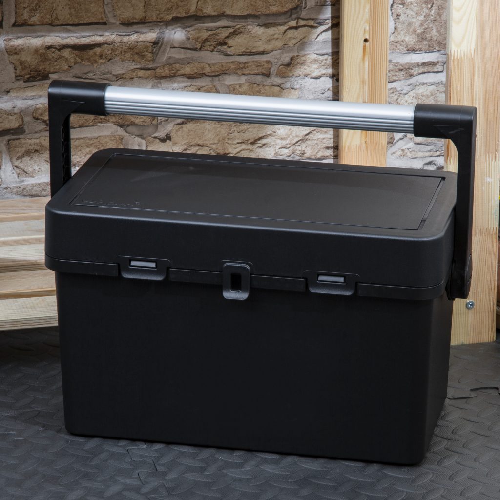 Wham Bam 46cm Tool Box & Lid Black Recycled - 445240 - What More UK