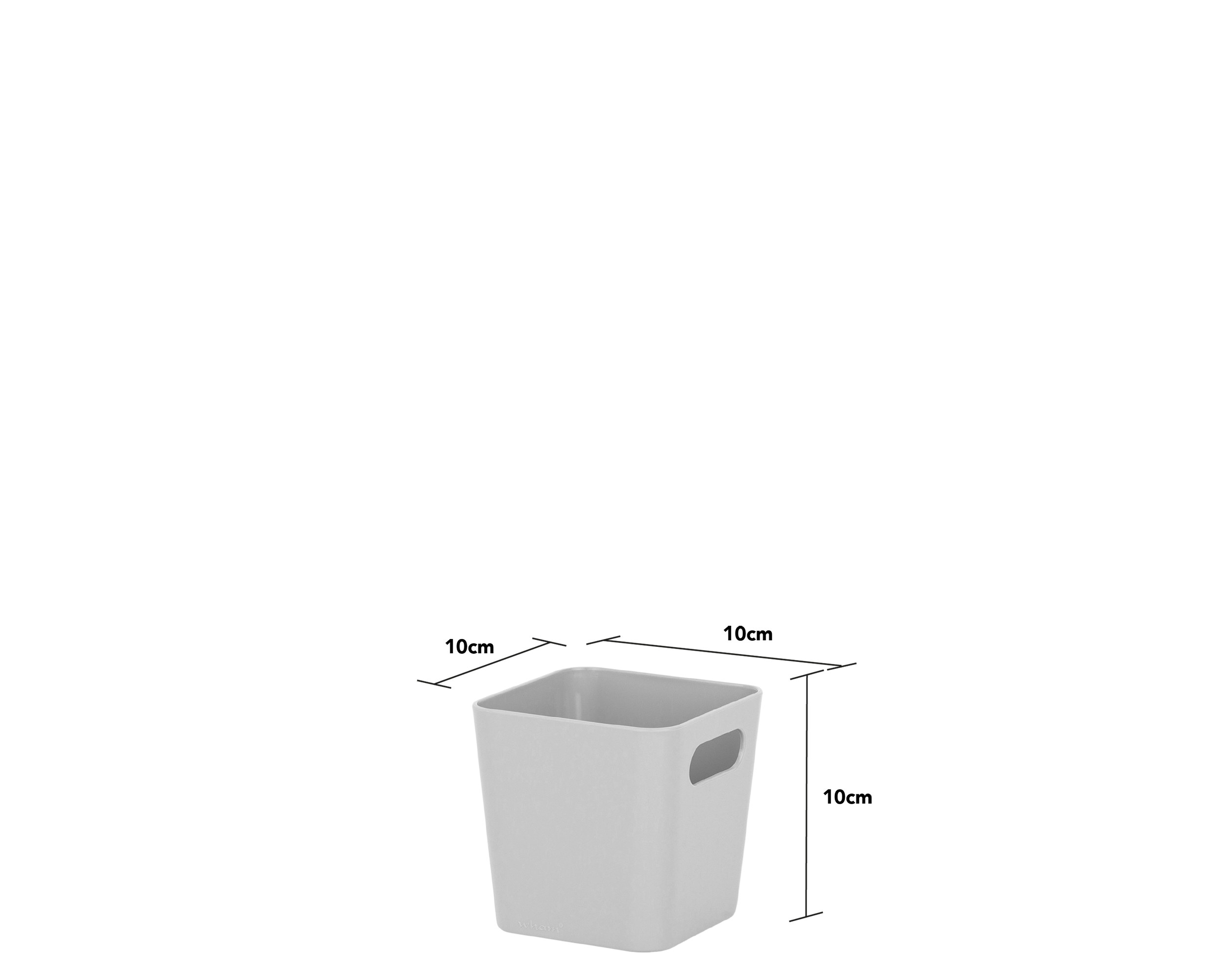 Studio Basket 1.01 Square Cool Grey - 25502 - What More UK