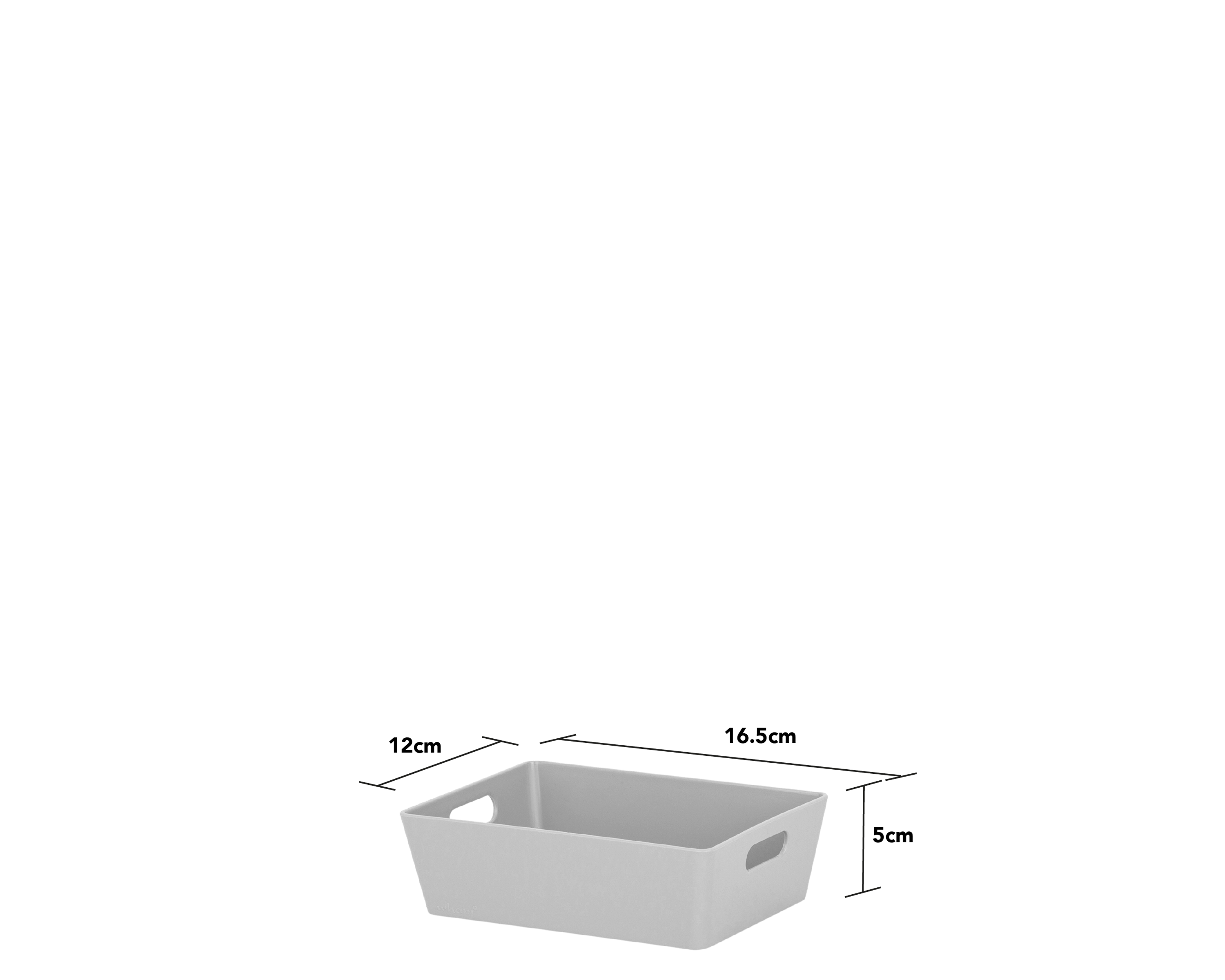 Studio Basket 3.01 Rectangular Cool Grey - 25527 - What More UK