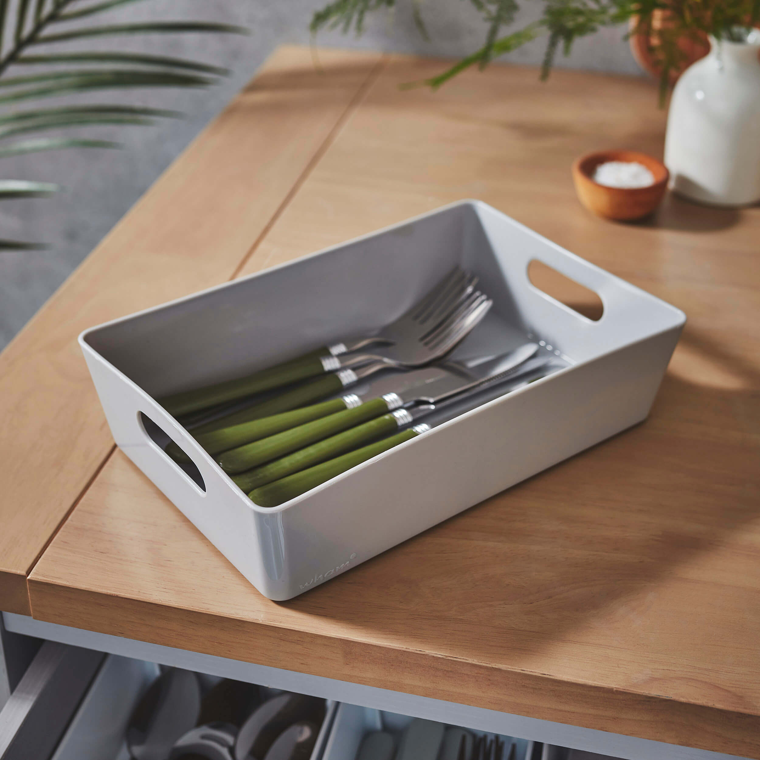 Studio Basket 4.01 Rectangular Cool Grey - 25627 - What More UK