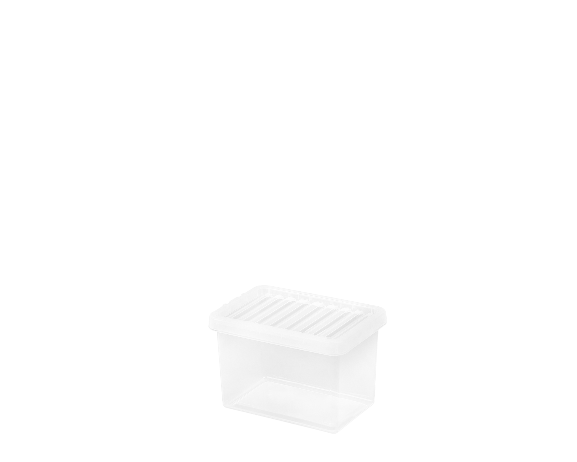 Crystal 7 Litre Box & Lid Clear - 25450 - What More UK