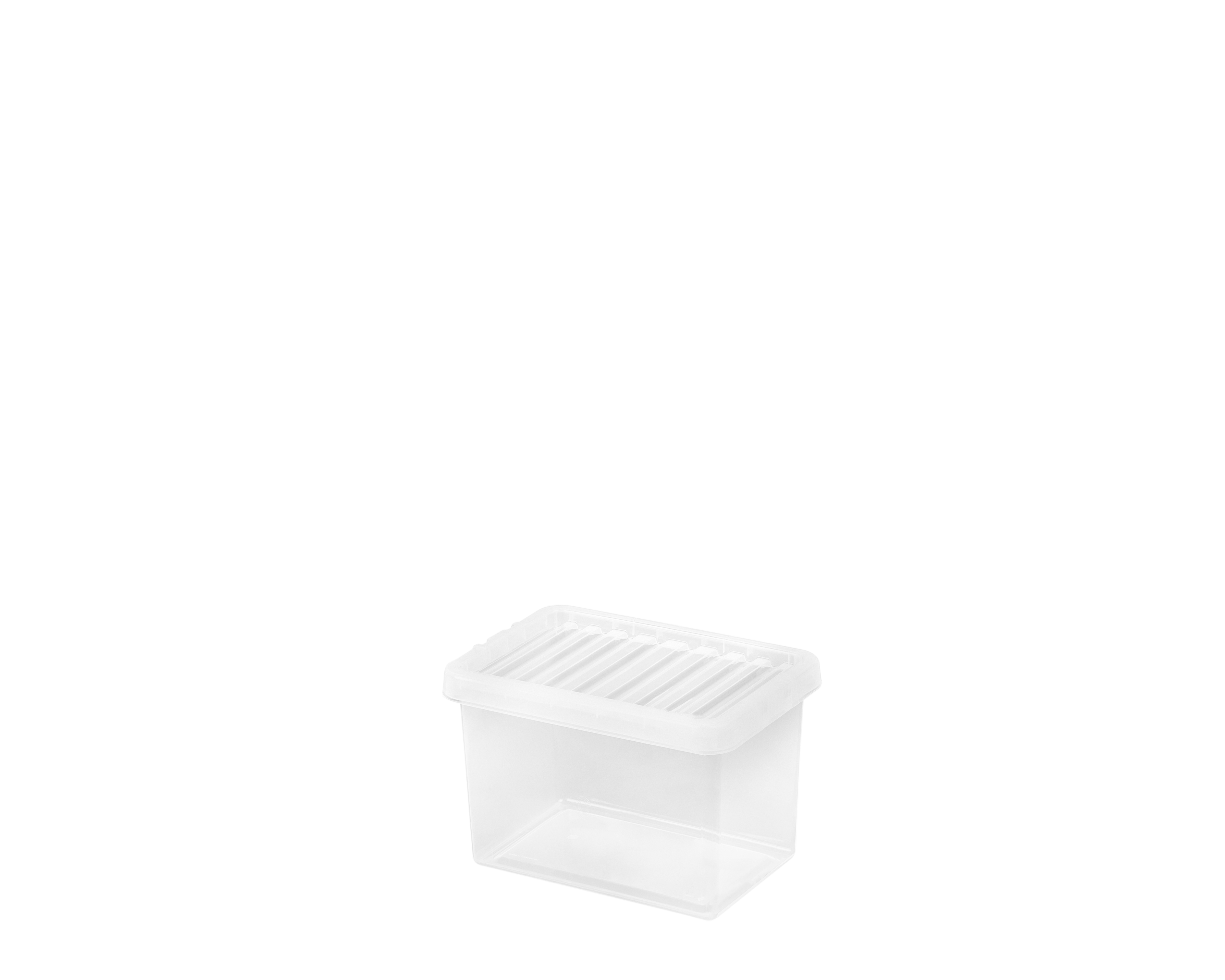 Crystal 7 Litre Box & Lid Clear - 25450 - What More UK