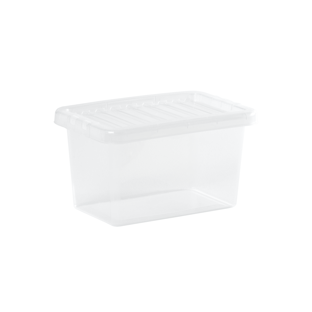 Crystal 7 Litre Box & Lid Clear - 25450 - What More UK