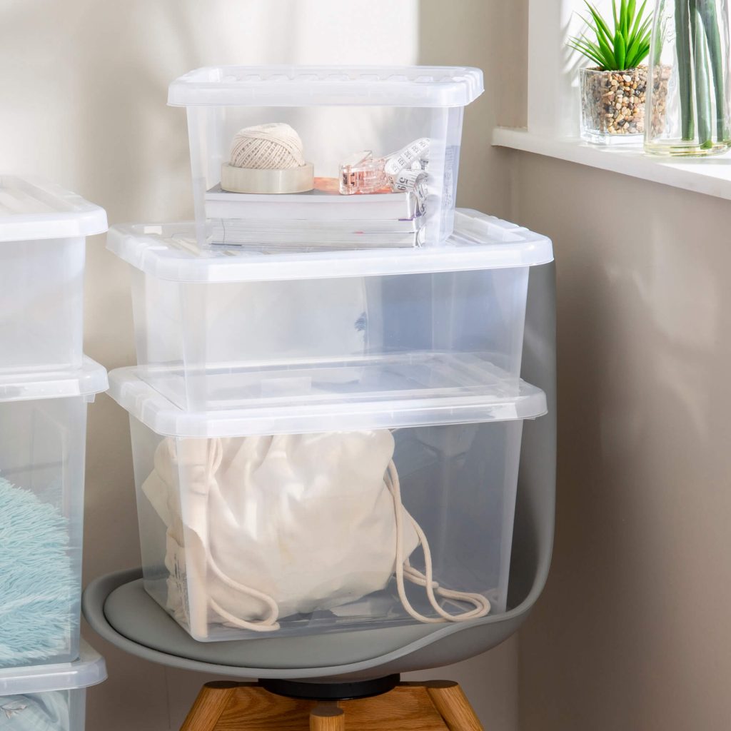 Crystal 7 Litre Box & Lid Clear - 25450 - What More UK