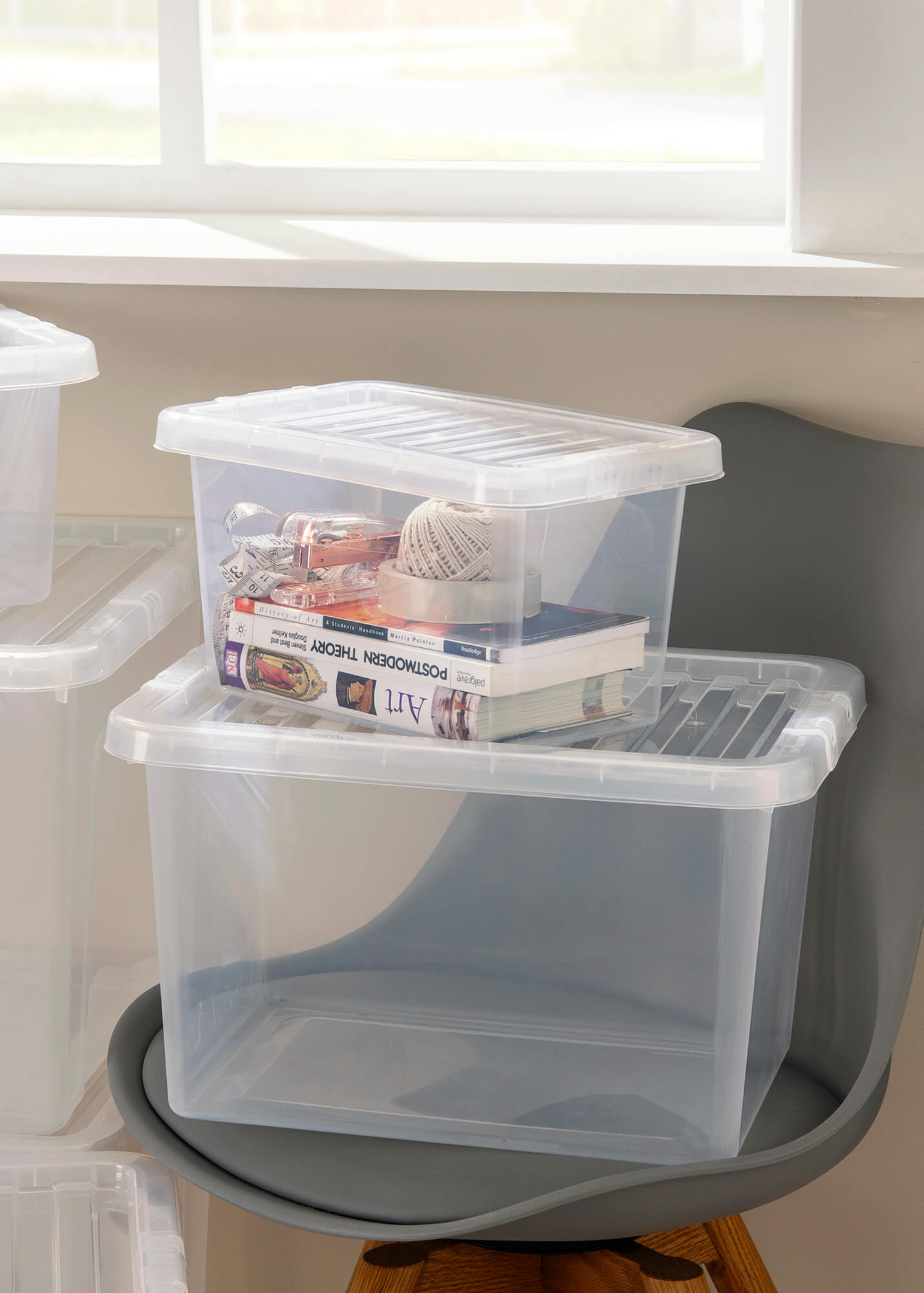 Crystal 7 Litre Box & Lid Clear - 25450 - What More UK