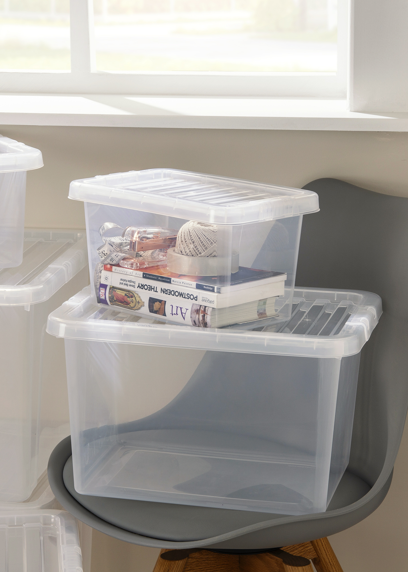 Crystal 7 Litre Box & Lid Clear - 25450 - What More UK