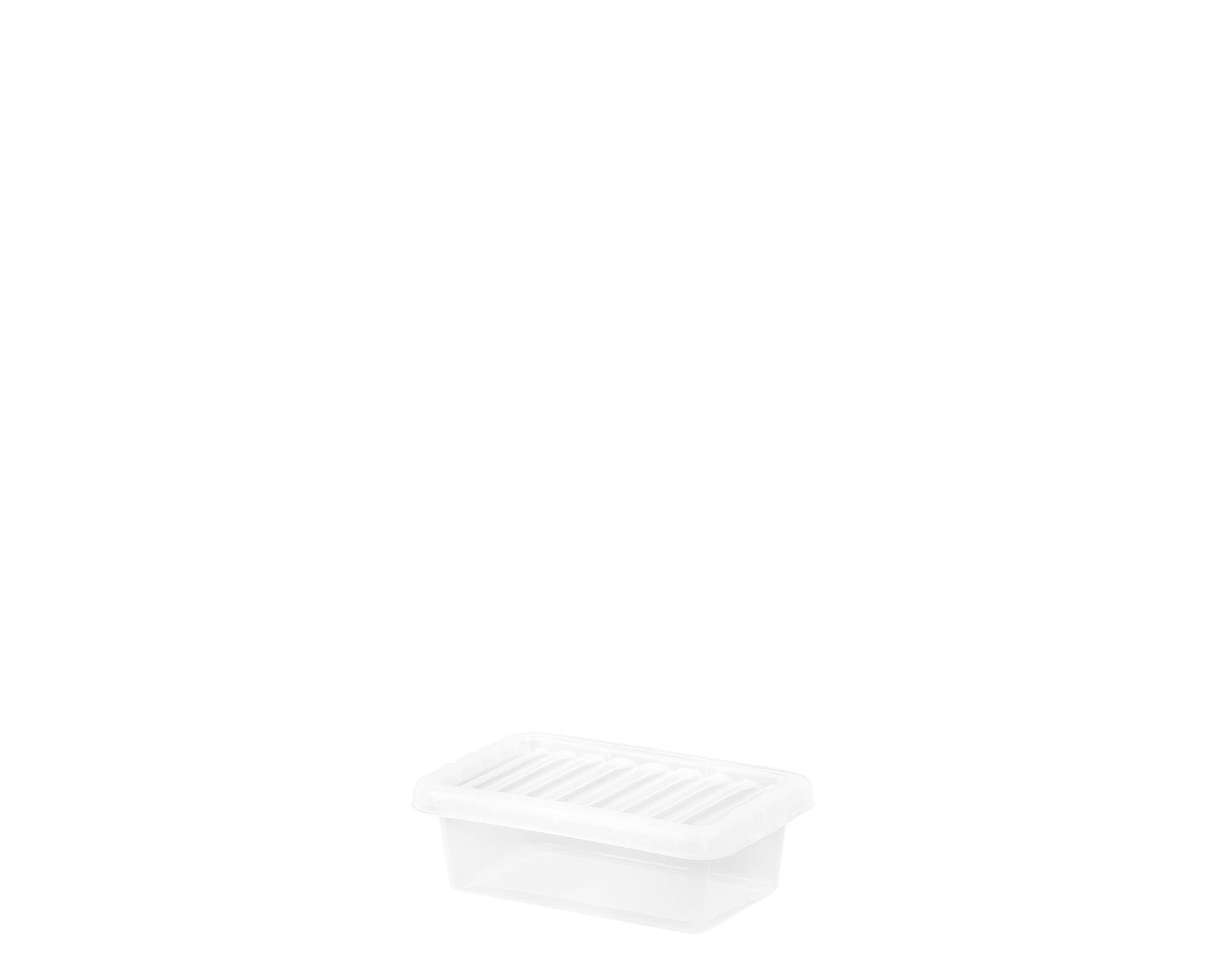 Crystal 4 Litre Box & Lid Clear - 25475 - What More UK