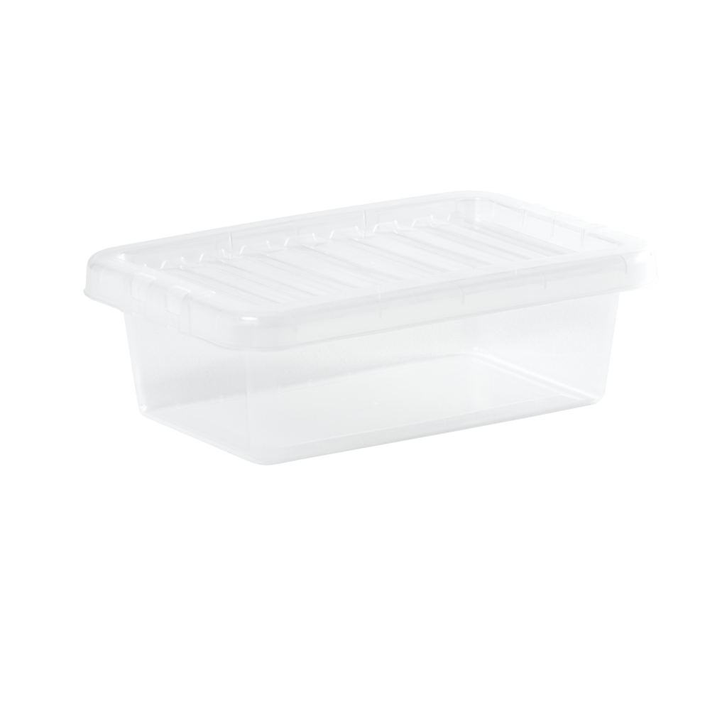 Crystal 4 Litre Box & Lid Clear - 25475 - What More UK