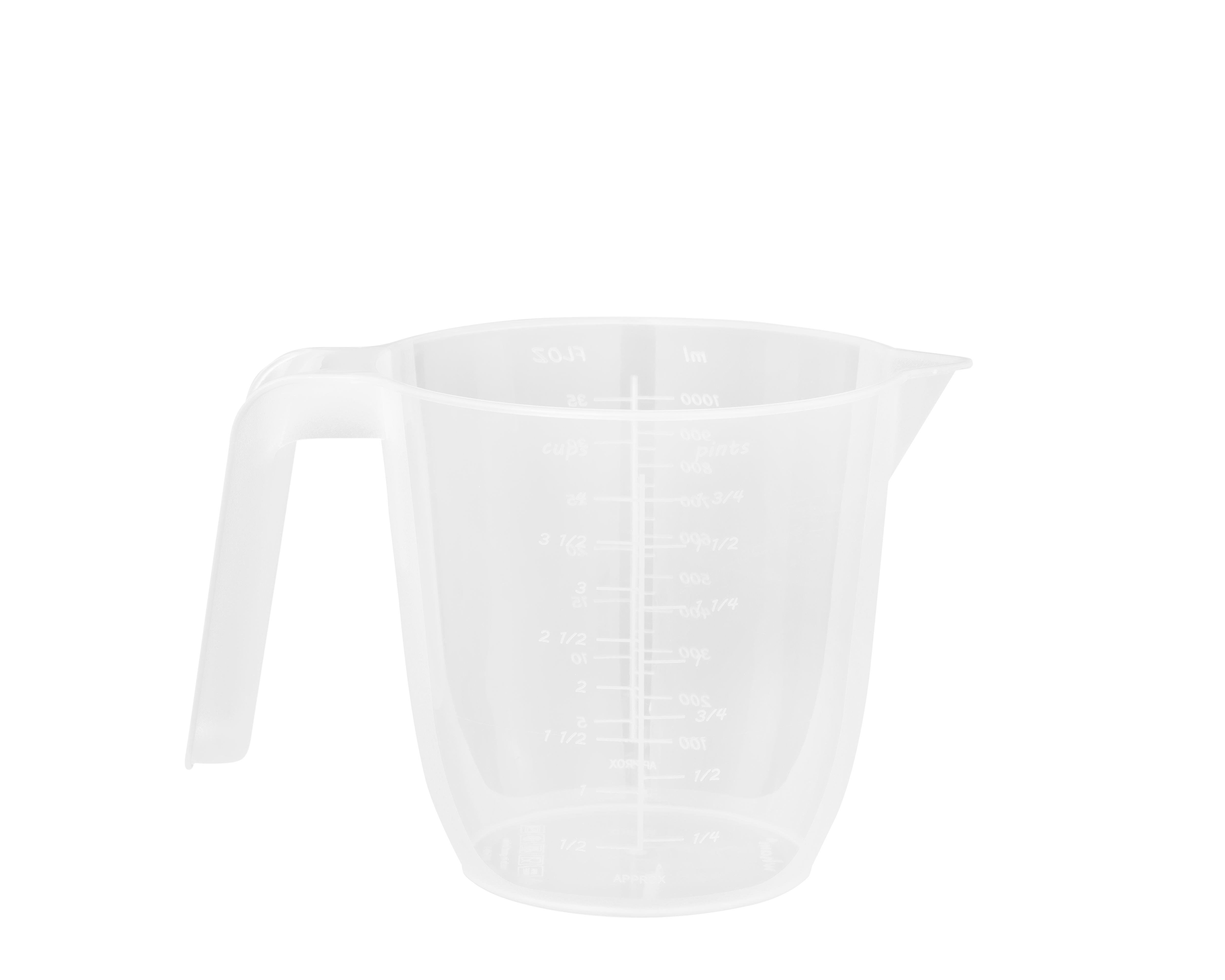 Cuisine 1L Measuring Jug Clear - 32000 - What More UK