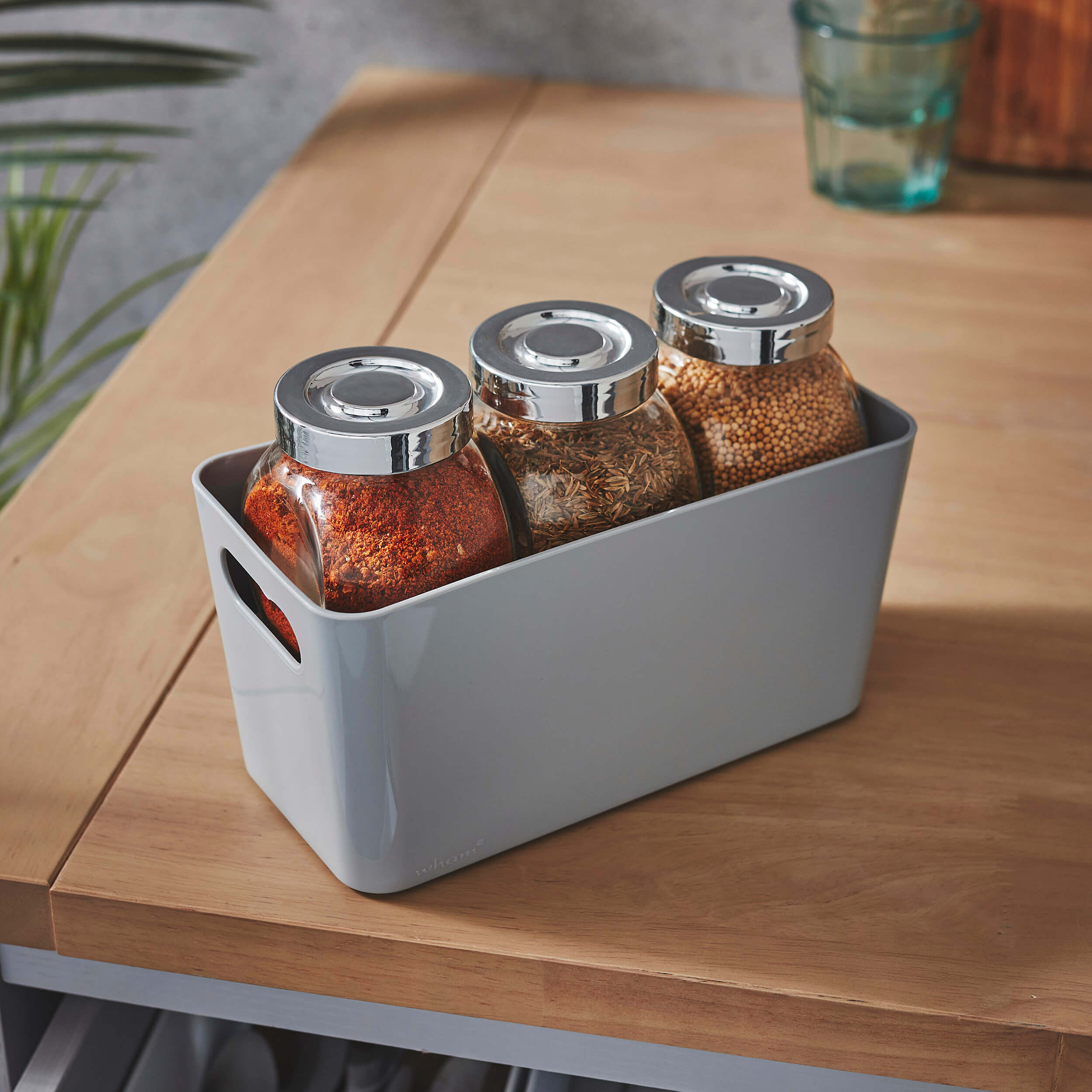 Studio Basket 6.01 Rectangular Grey - 25802 - What More UK