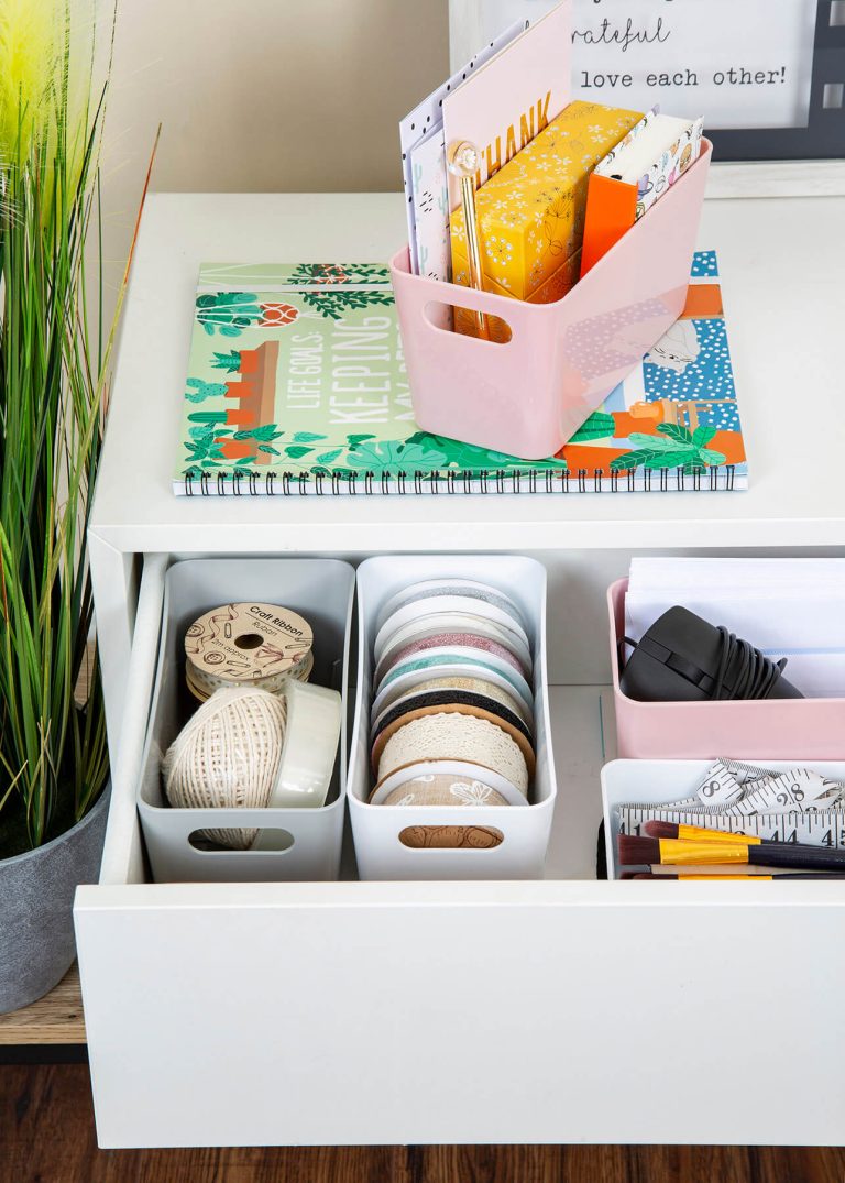 Studio Basket 6.01 Rectangular Ice White - 25800 - What More UK