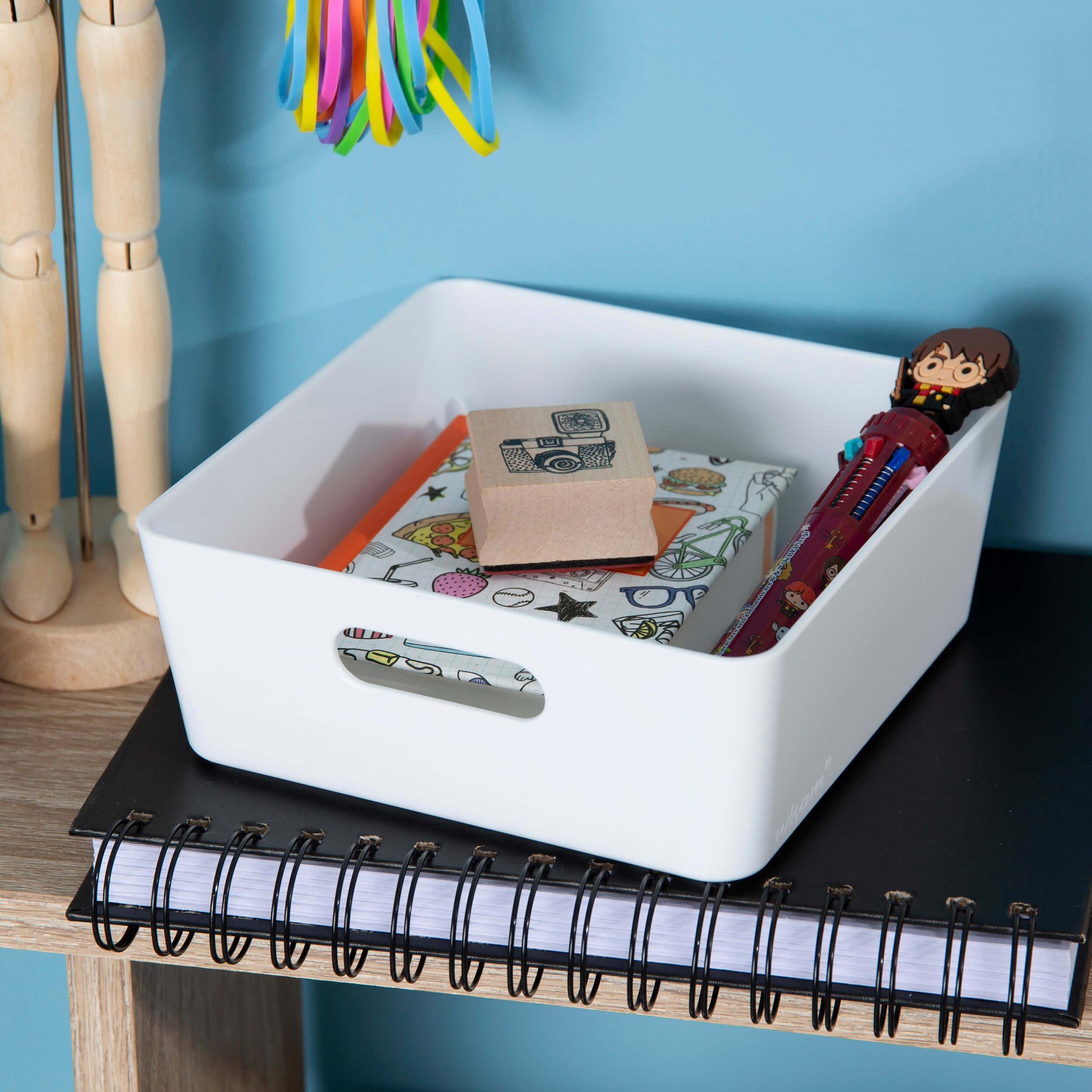 Studio Basket 13.01 Square Ice White - 25975 - What More UK