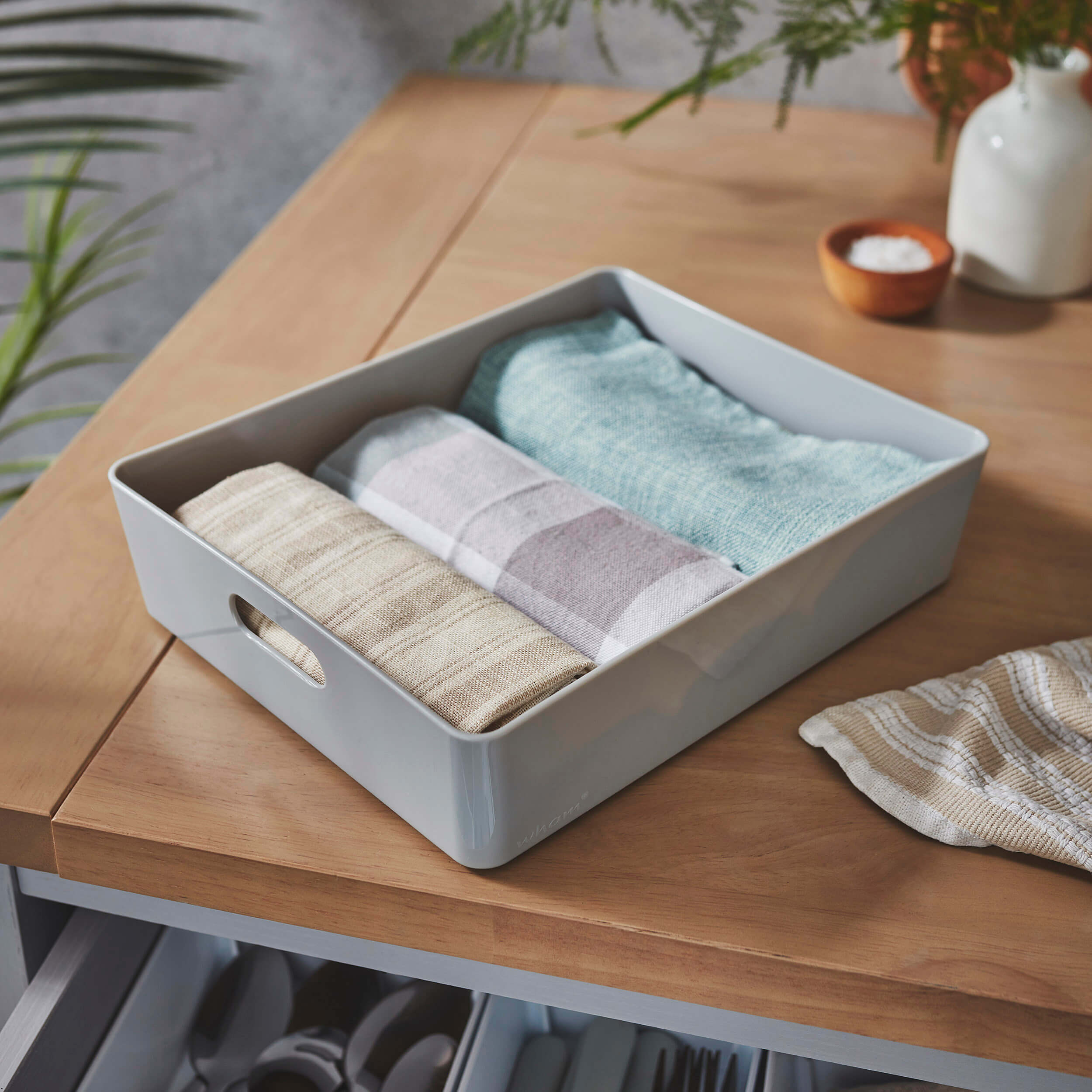 Studio Basket 9.01 Rectangular Grey - 25877 - What More UK