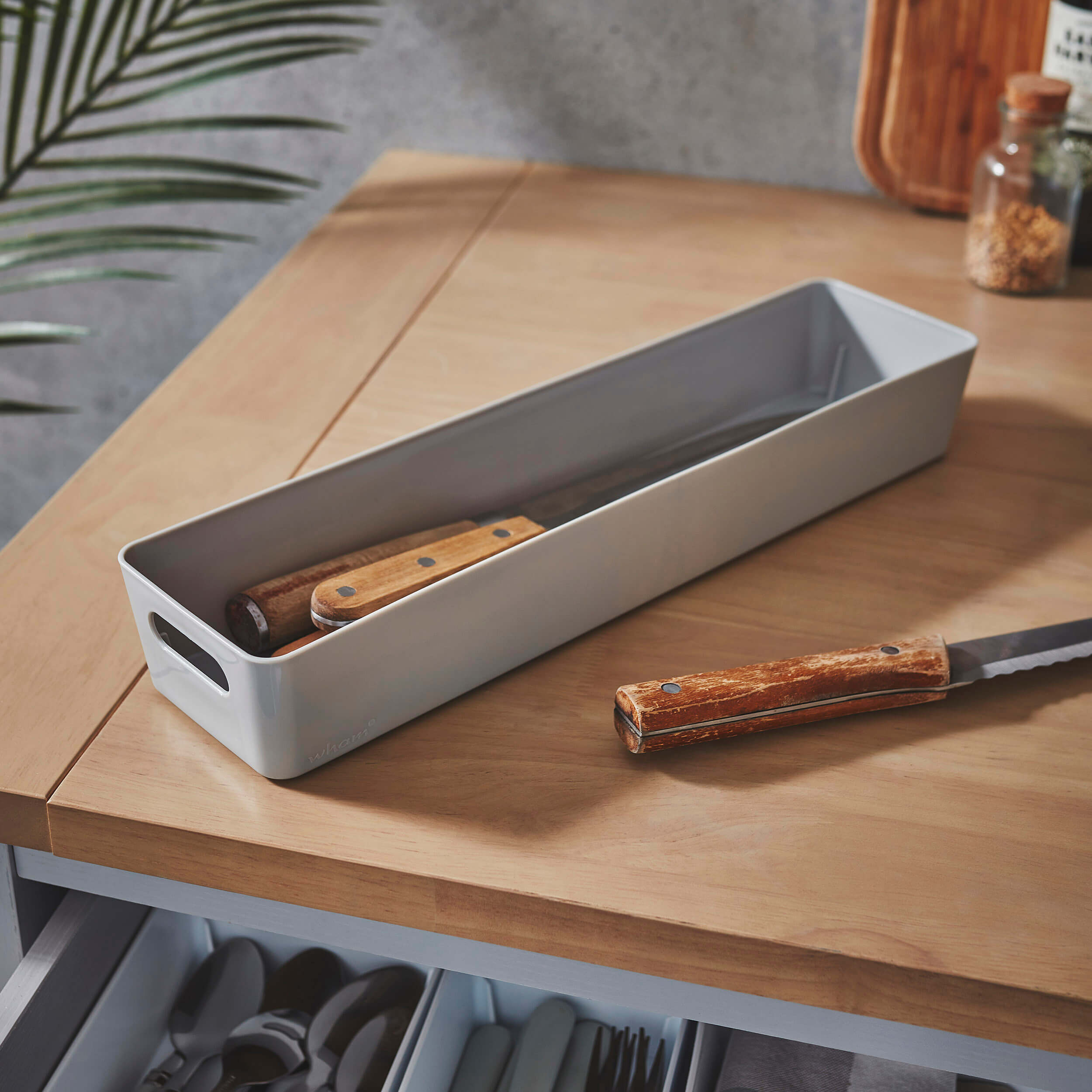 Studio Basket 12.01 Rectangular Grey - 25952 - What More UK