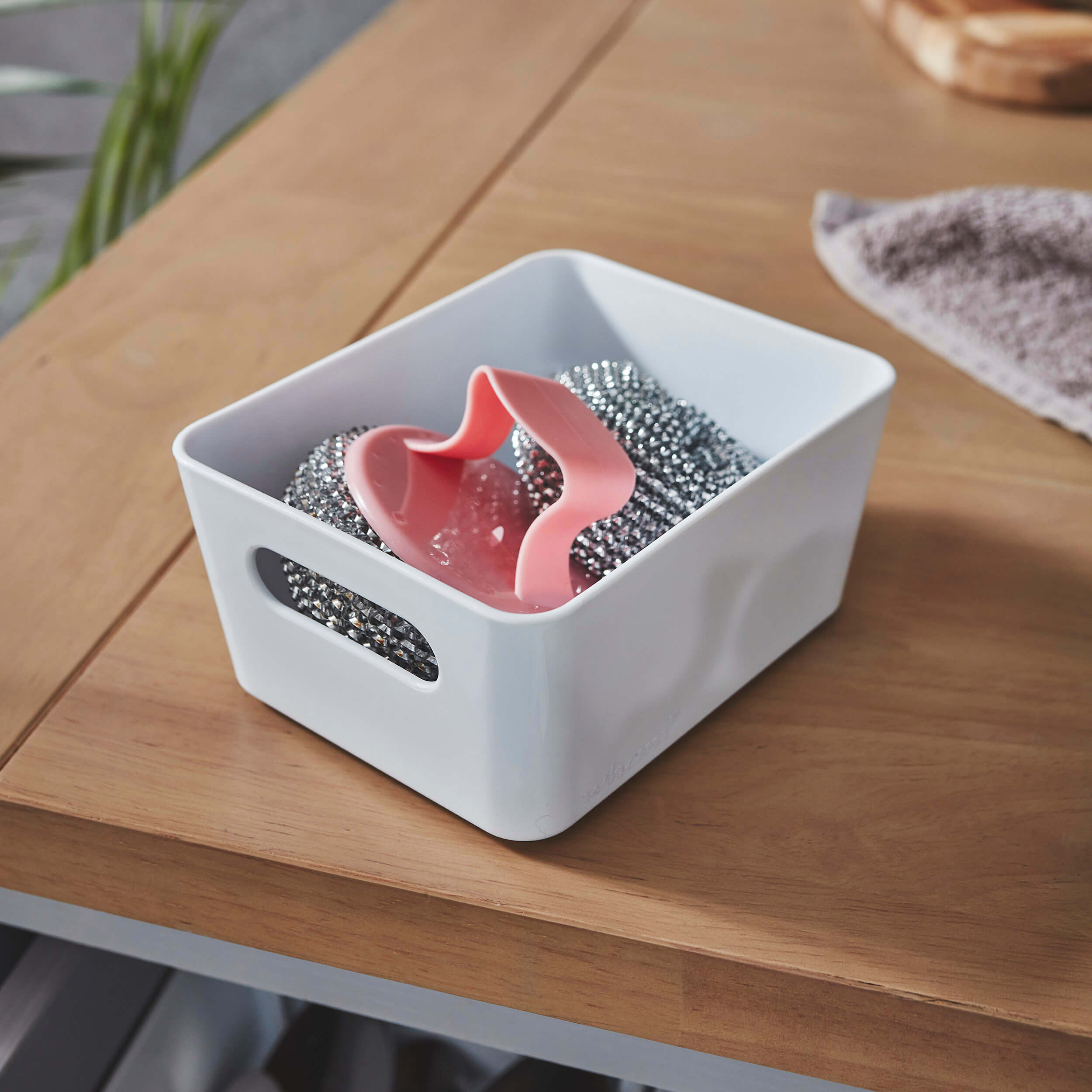 Studio Basket 8.01 Rectangular Ice White - 25850 - What More UK