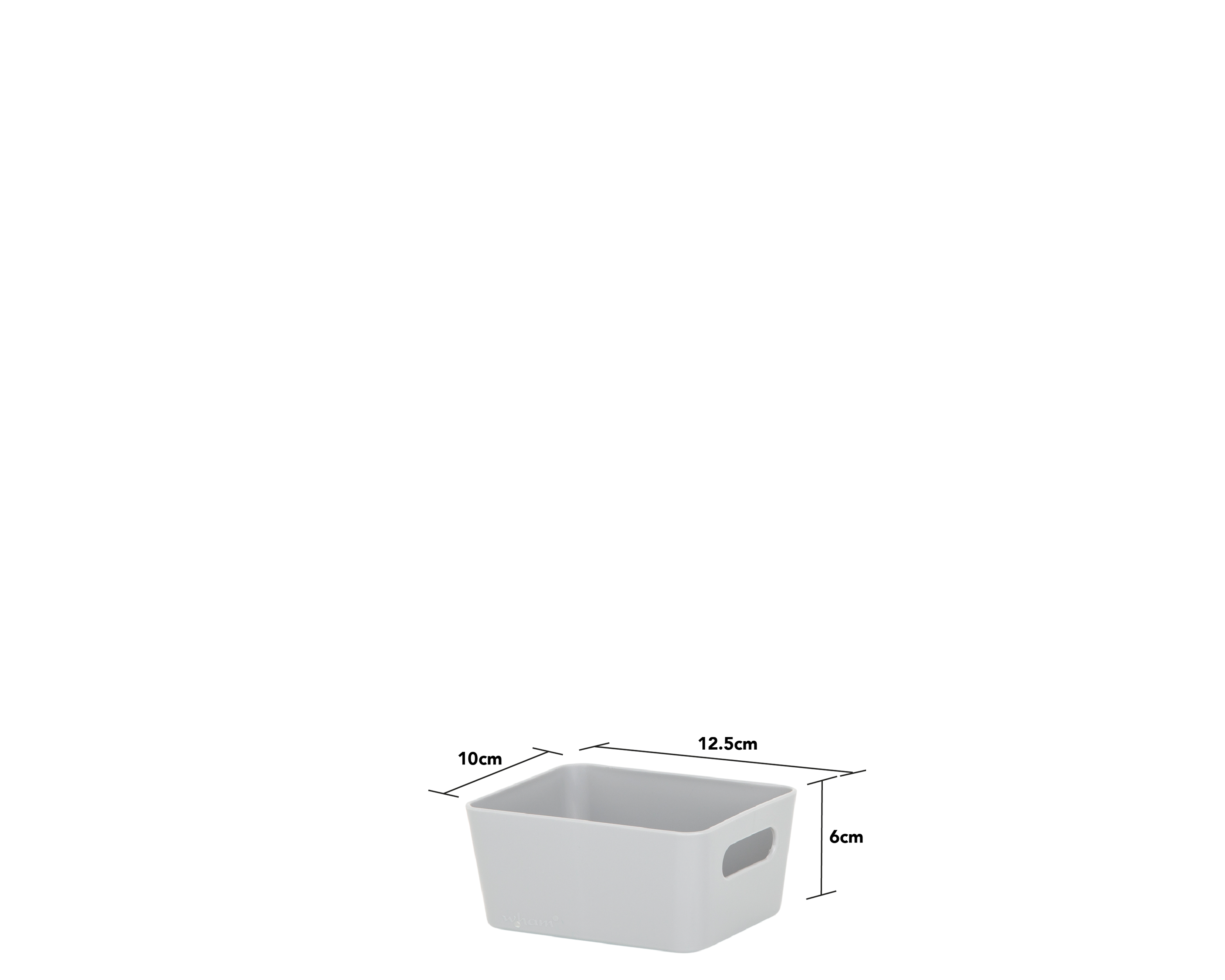 Studio Basket 8.01 Rectangular Grey - 25852 - What More UK