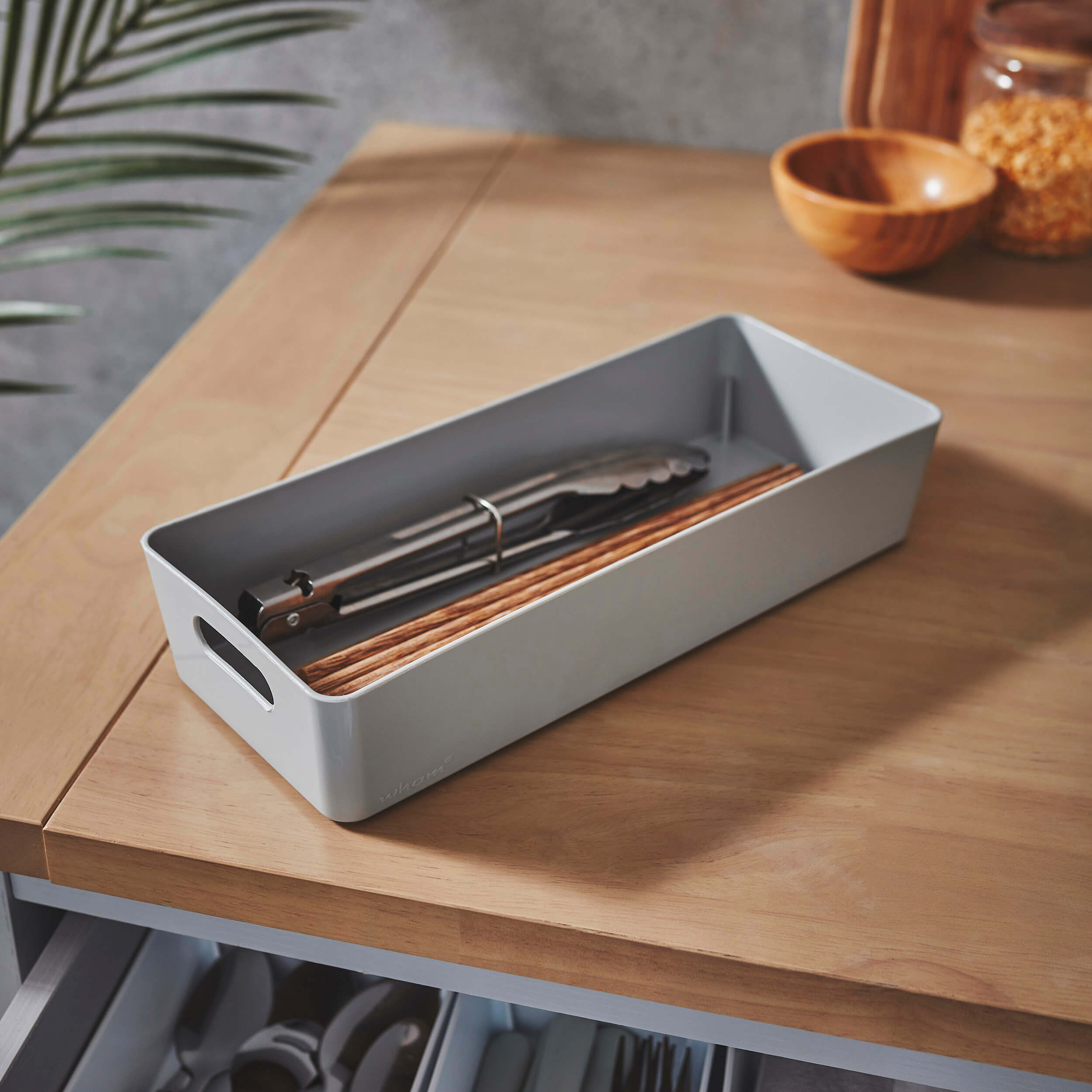 Studio Basket 10.01 Rectangular Grey - 25902 - What More UK