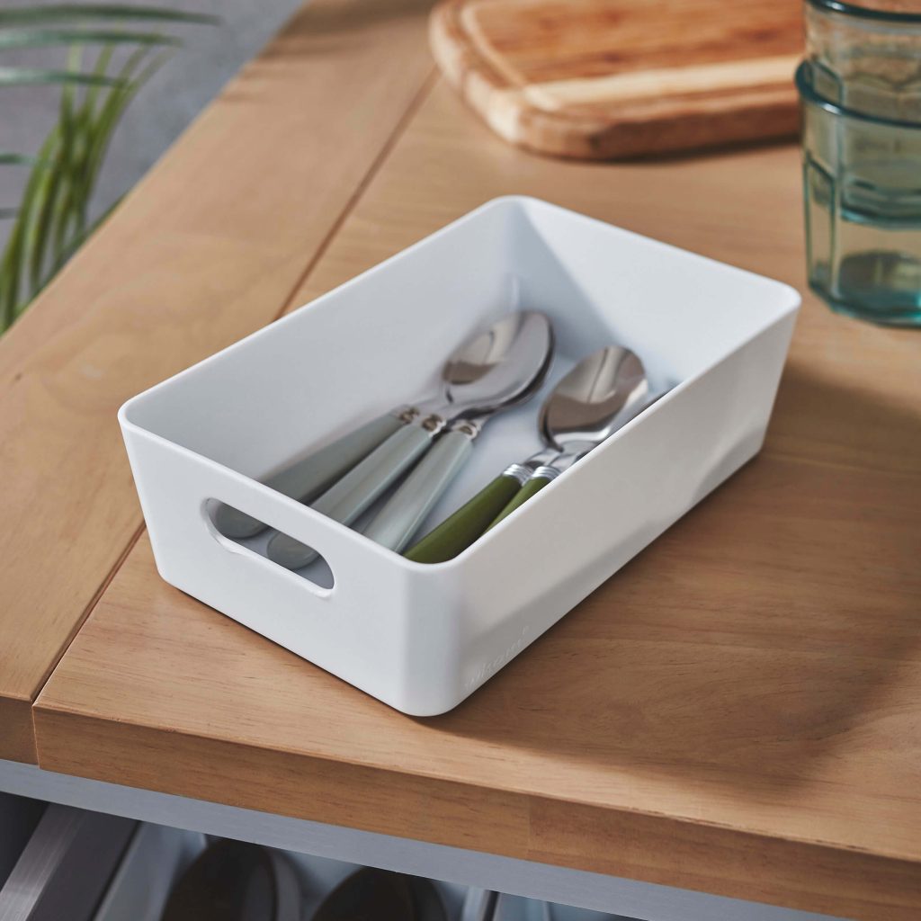 Studio Basket 11.01 Rectangular Ice White - 25925 - What More UK