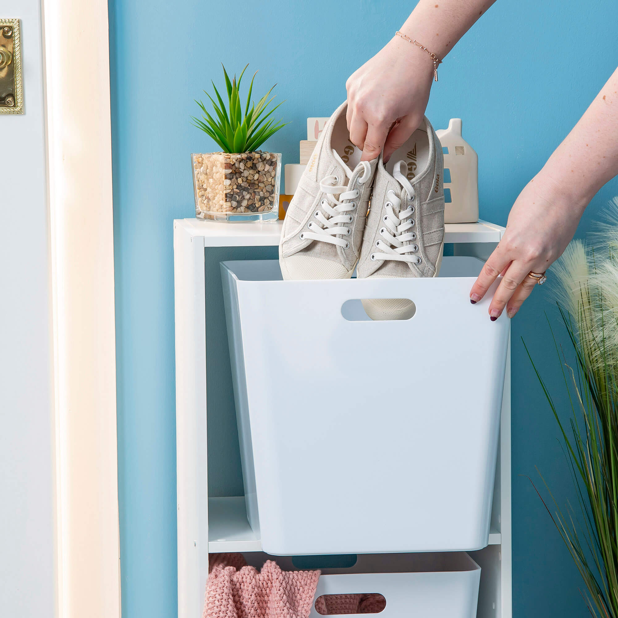 Studio Basket 15.01 Cube White - 26025 - What More UK