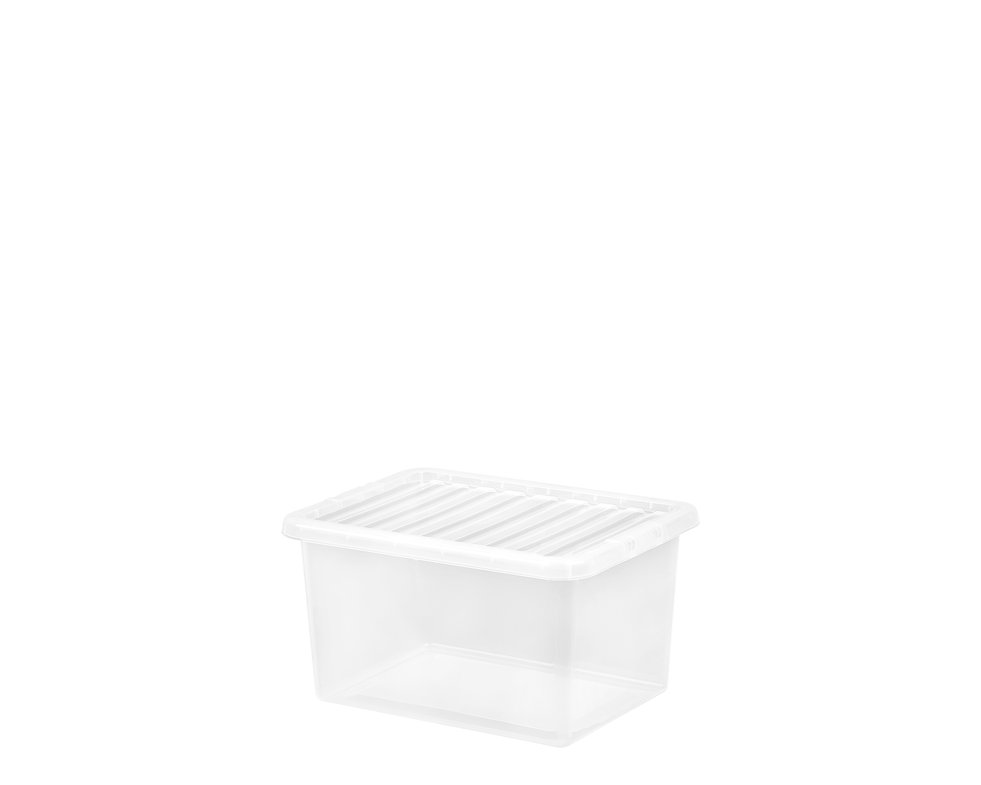 Crystal 25L Box & Lid Clear - 25375 - What More UK
