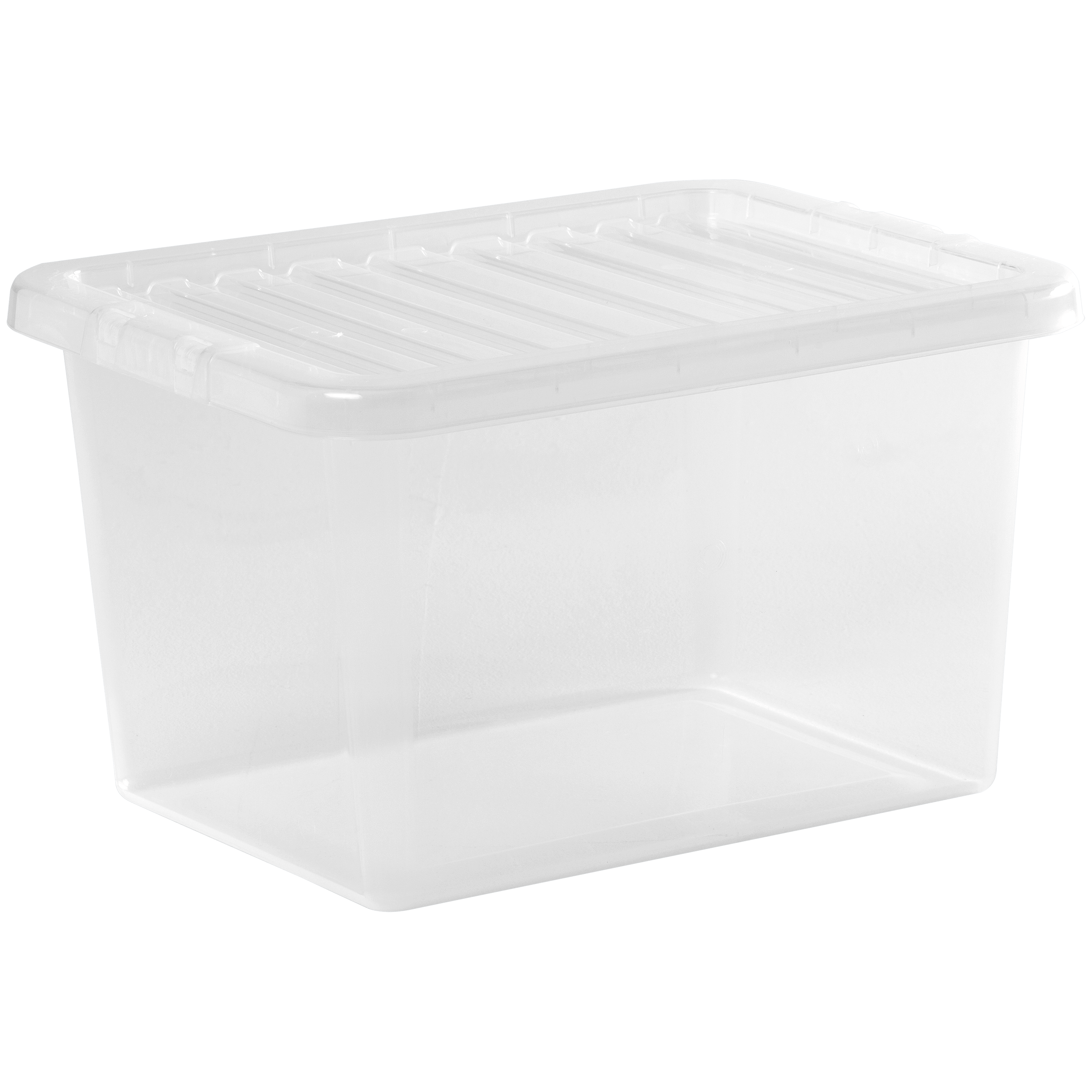 Crystal 25L Box & Lid Clear - 25375 - What More UK