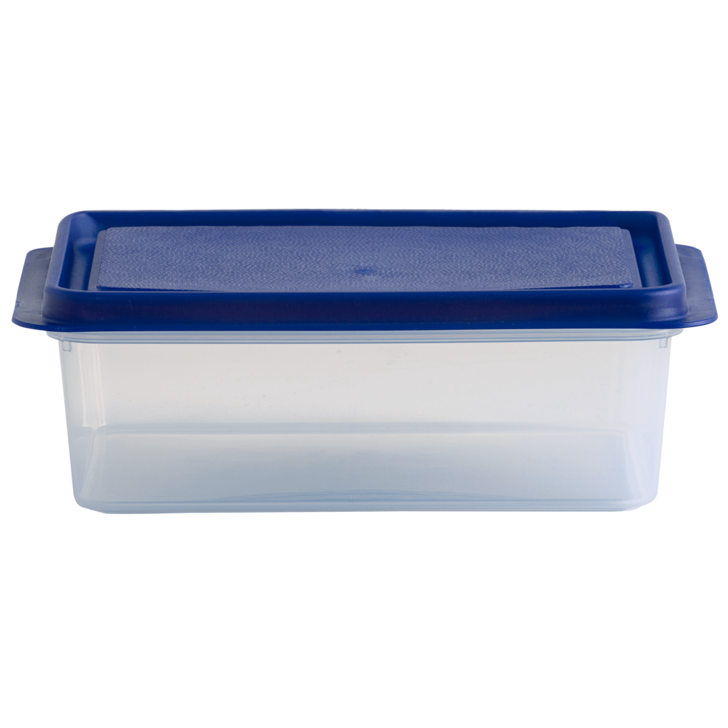 Studio 3L Rect Food Box Clear/Blue - 32602 - What More UK