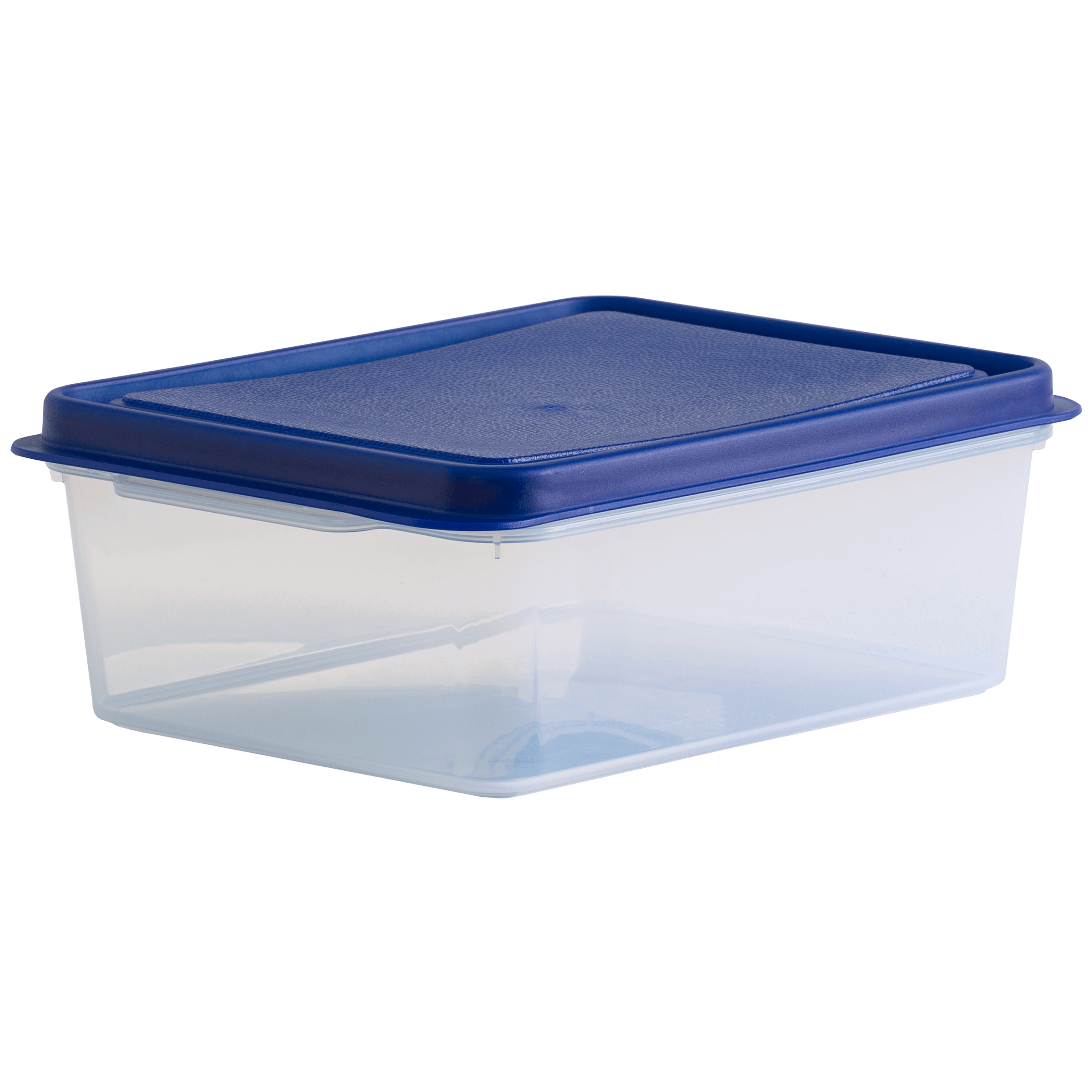 Studio 3L Rect Food Box Clear/Blue - 32602 - What More UK