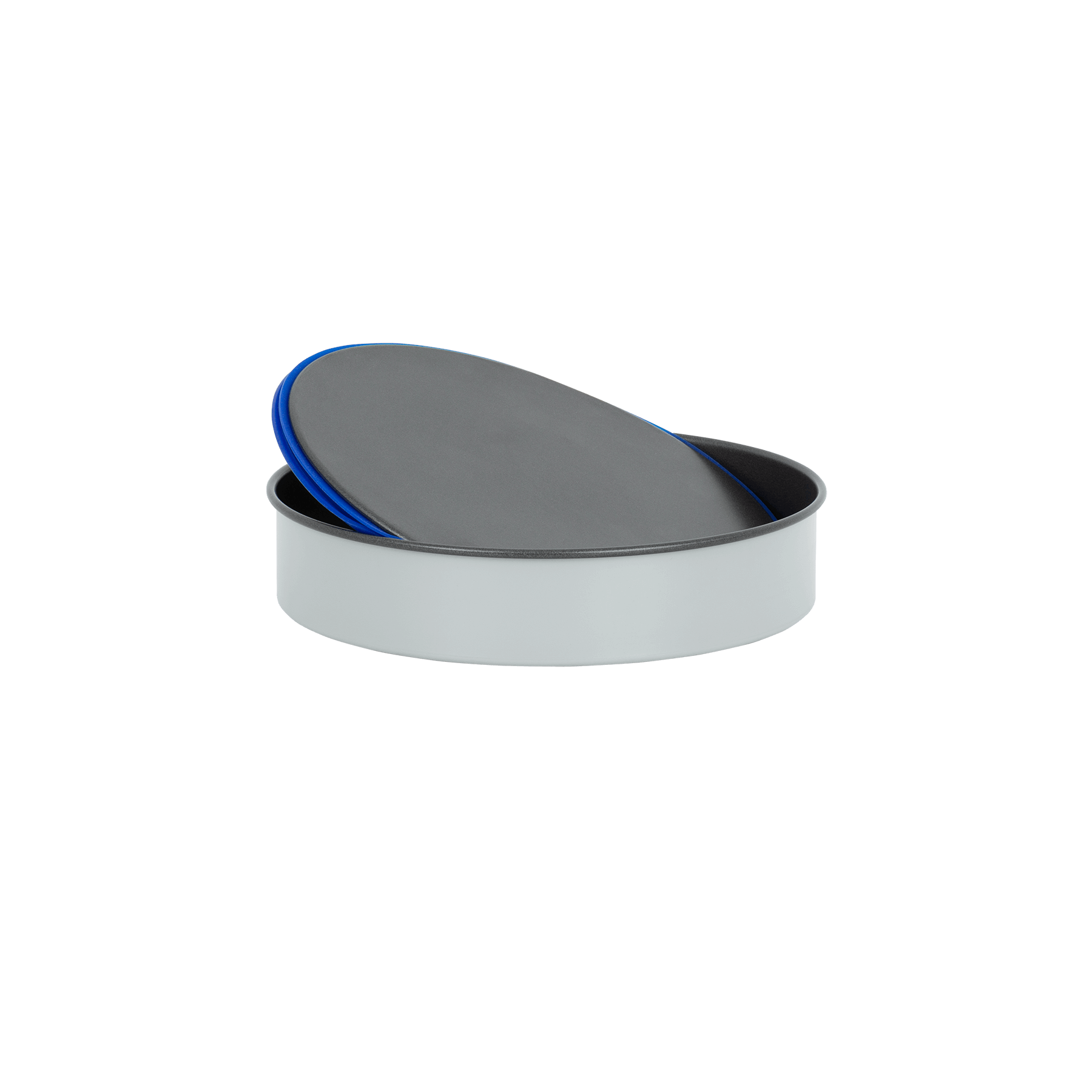 Push Pan 20cm Shallow Light Grey/Pewter (960 Pcs) - Z52041 - What More UK