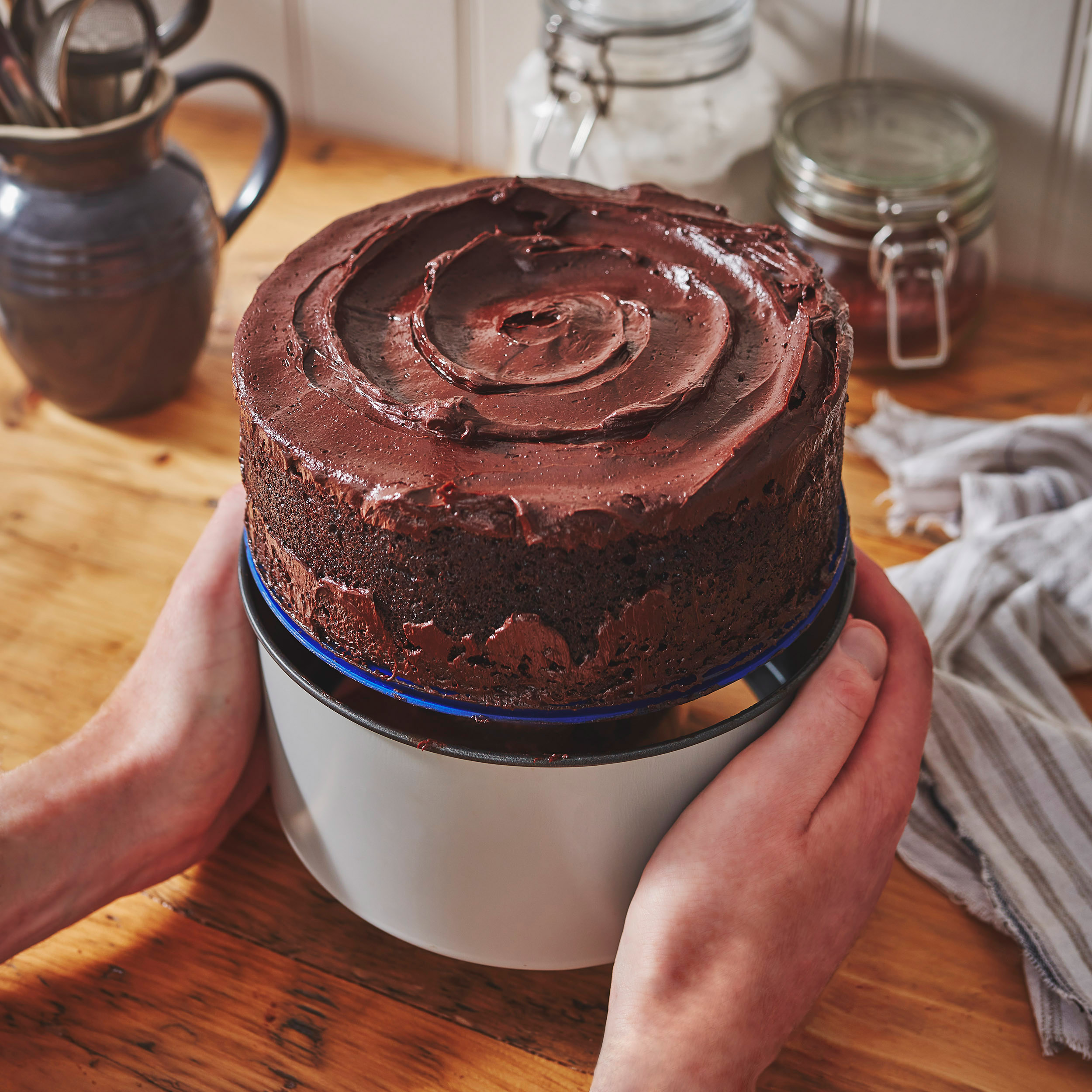 Push Pan 18cm Deep Light Grey/Pewter (750 Pcs) - Z52021 - What More UK