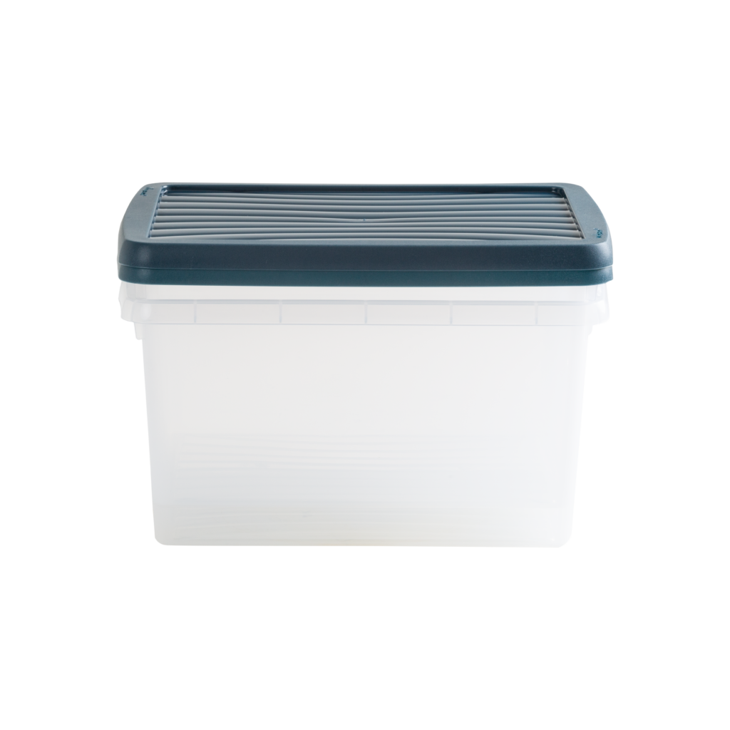 Set2 Wham Box 6.03 16L Box&Lid Clr/Navy - 17899 - What More UK
