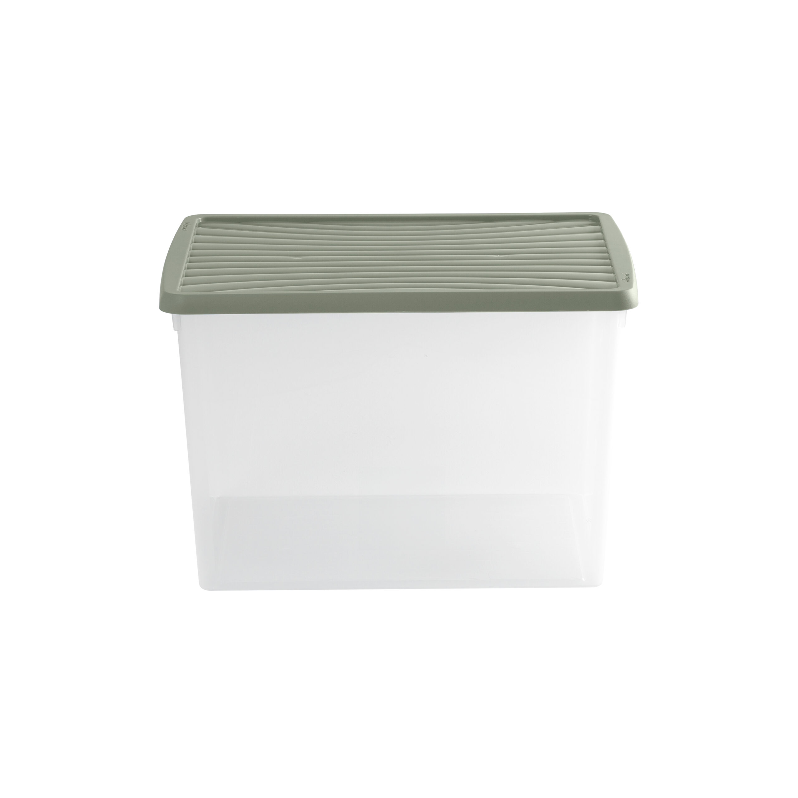 Wham Box 7.03 50L Box & Lid Clear/Green - 17811 - What More UK