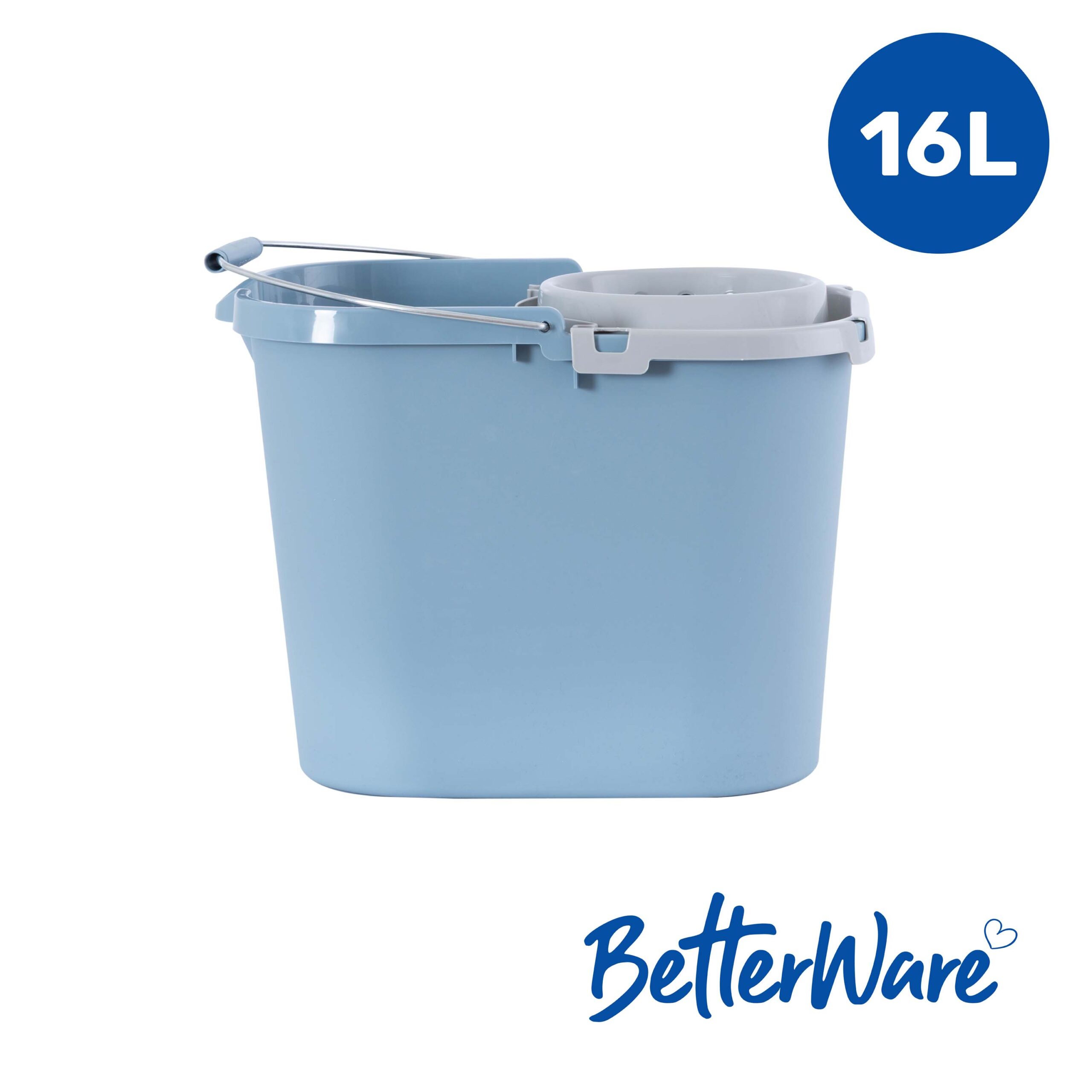 Betterware 16L Mop Bucket Blue/Grey - 65700 - What More UK