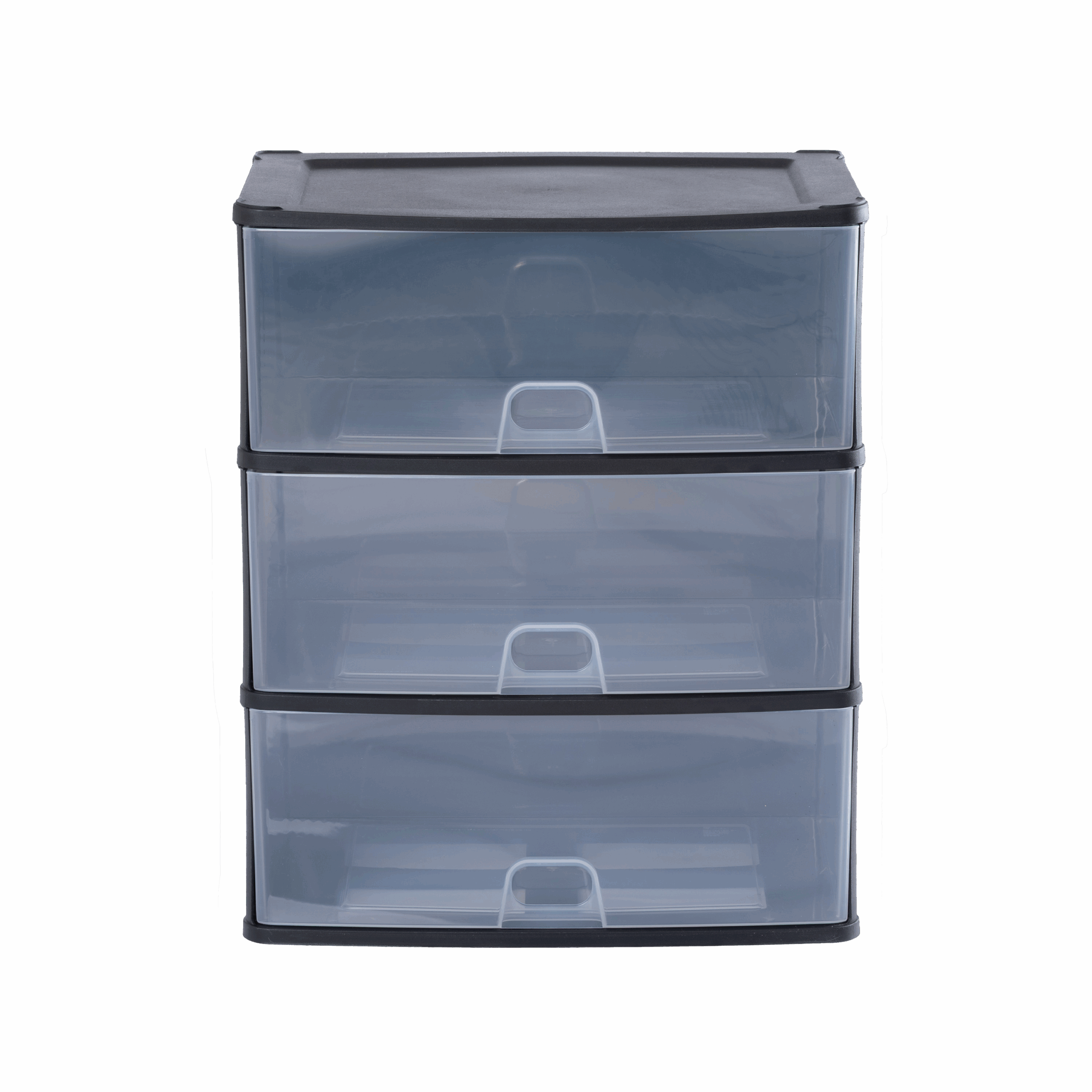 Wham Organise Drawers Large 3D Black/ Clear - 37200 - What More UK