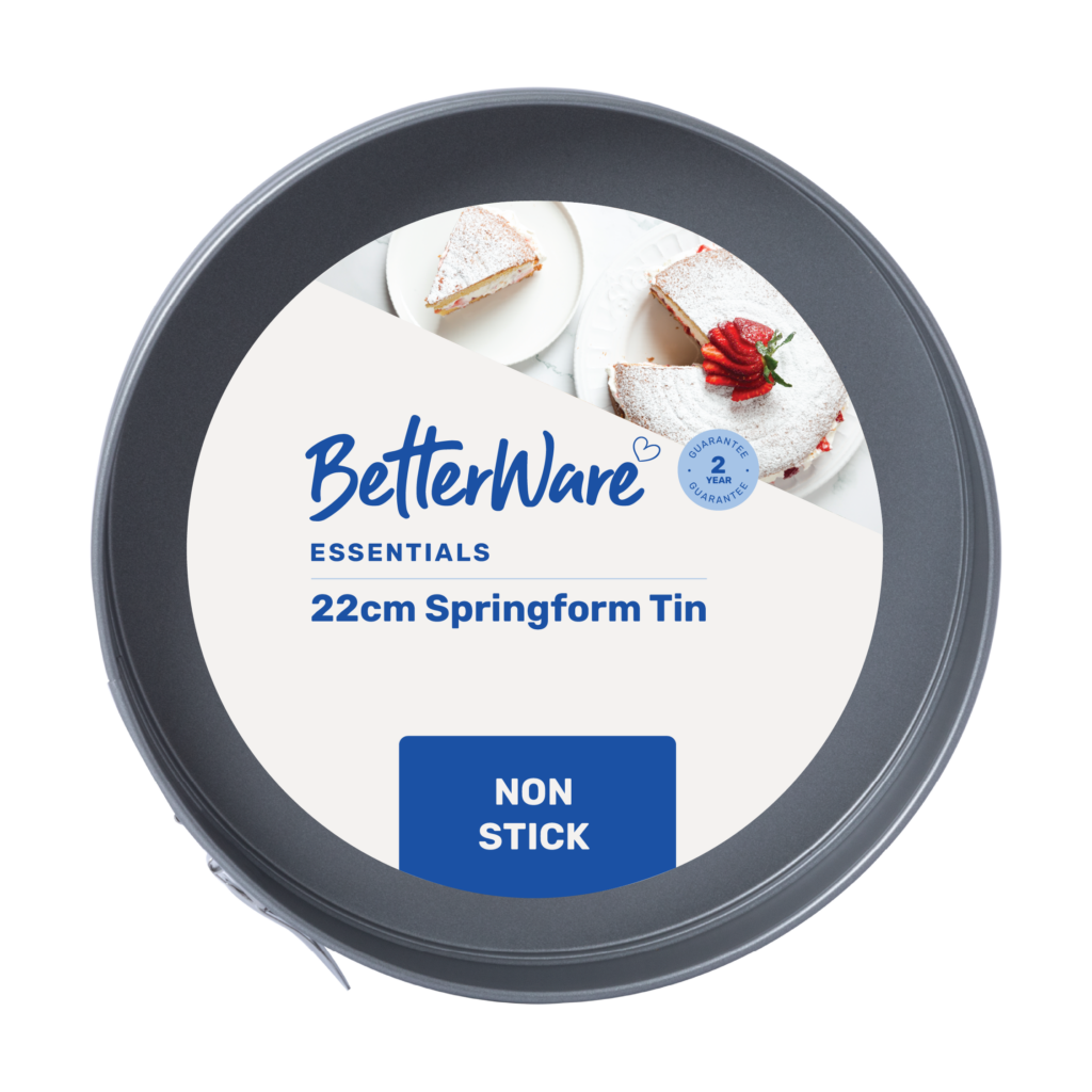 Betterware Essentials 0.29 Spring Form 22.5cm Cake Tin - 67780 - What ...