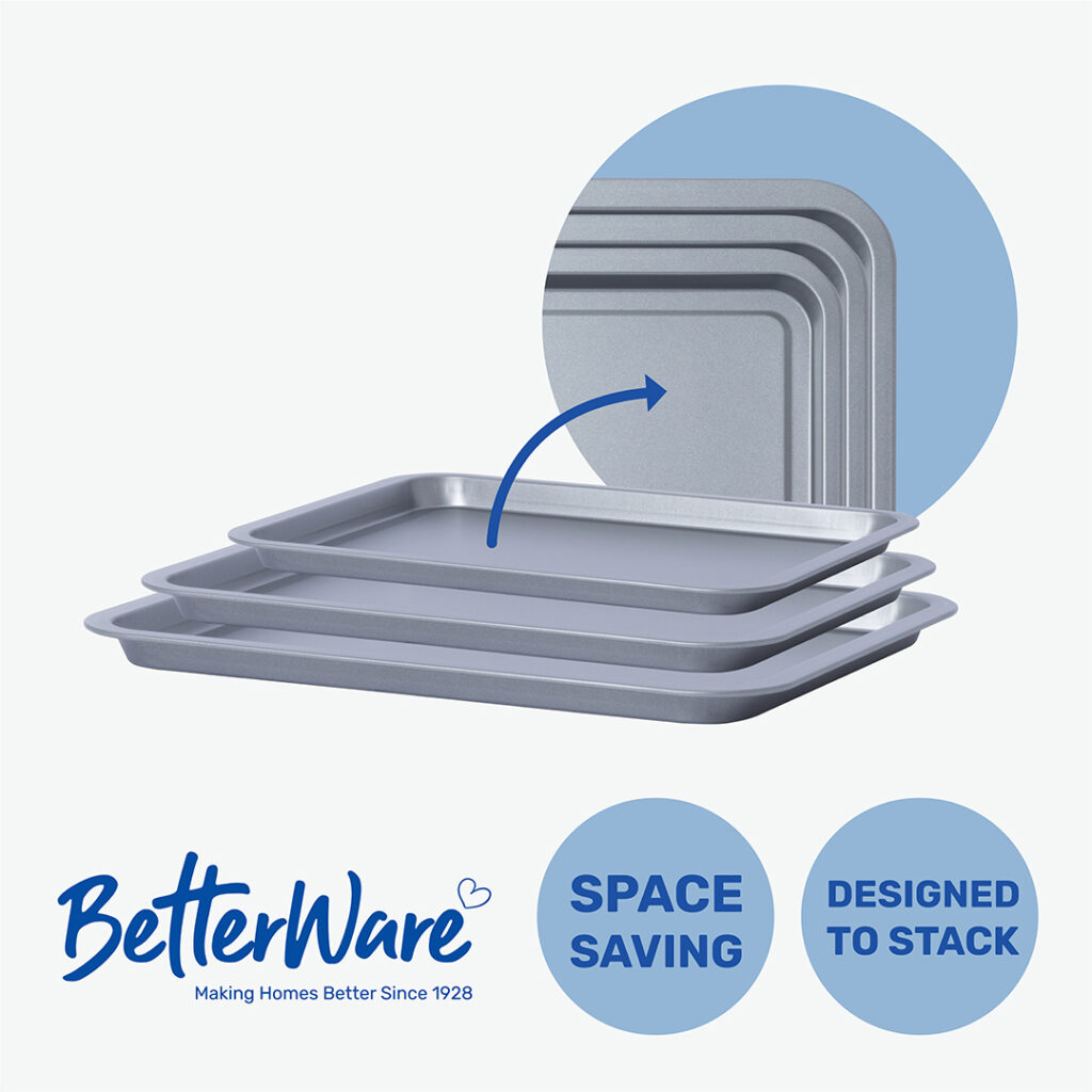 Betterware Essentials 0.29 Oven Tray Set 35, 31 & 28cm Skand - 68120 ...