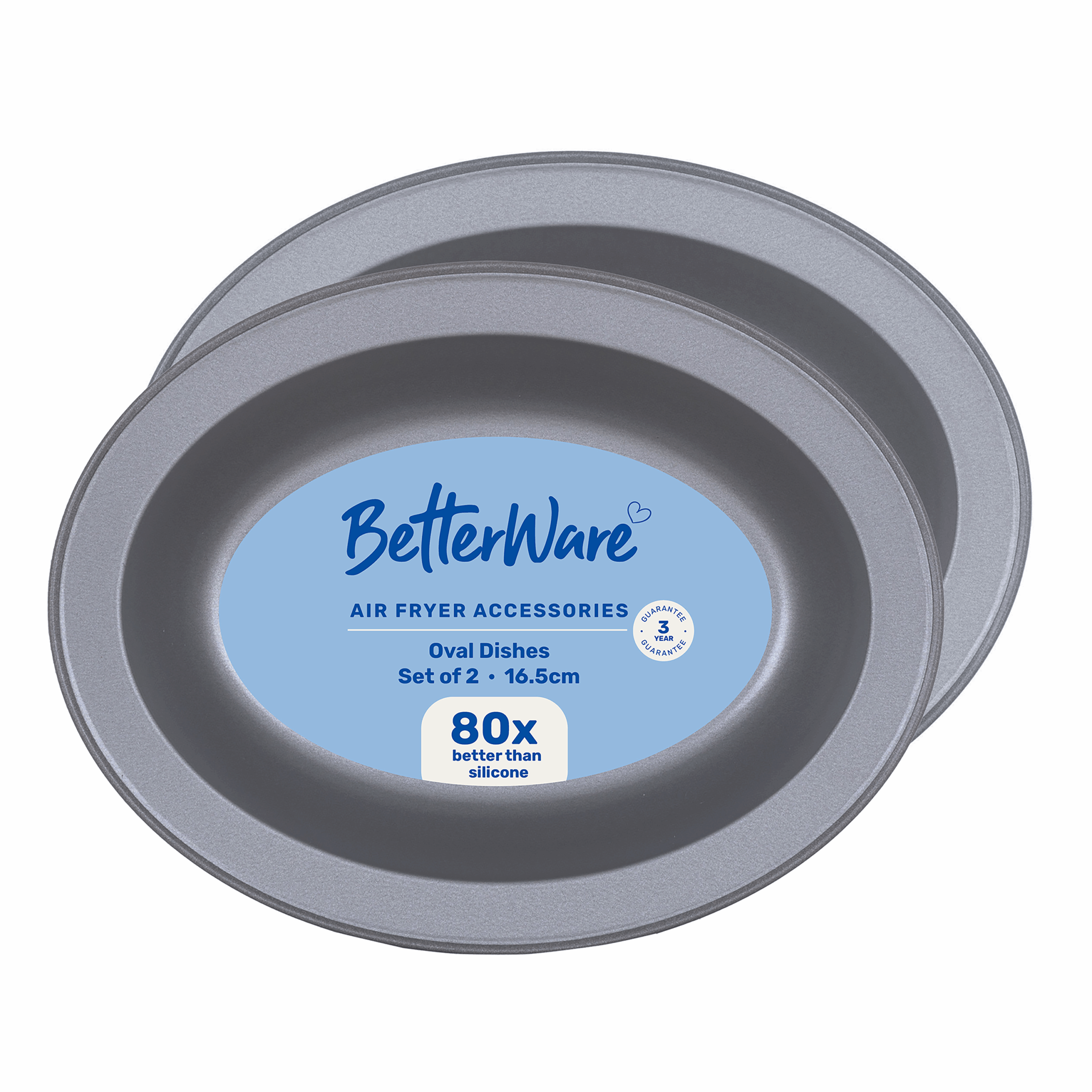 Set 2 Betterware Oval Dish - 71160 - What More UK