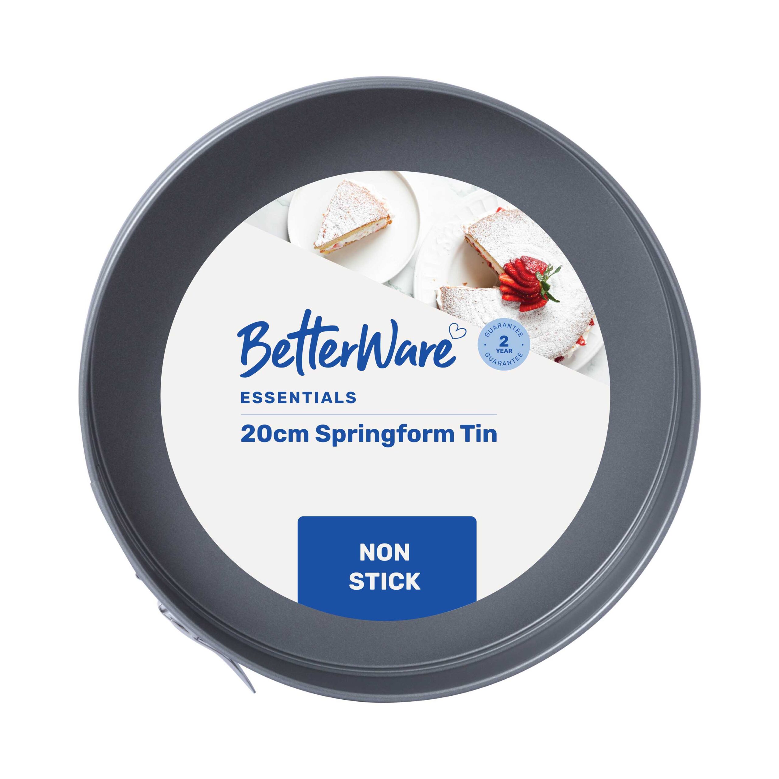 Betterware Essentials 0.29 Spring Form 20cm Cake Tin - 67760 - What More UK